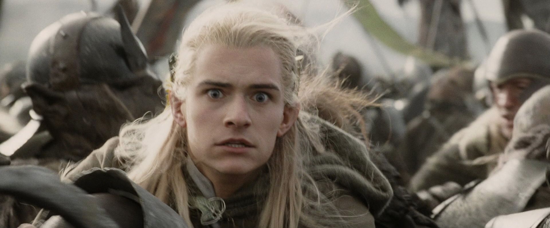 Orlando Bloom’s odd facial expressions tell the secret story of Legolas