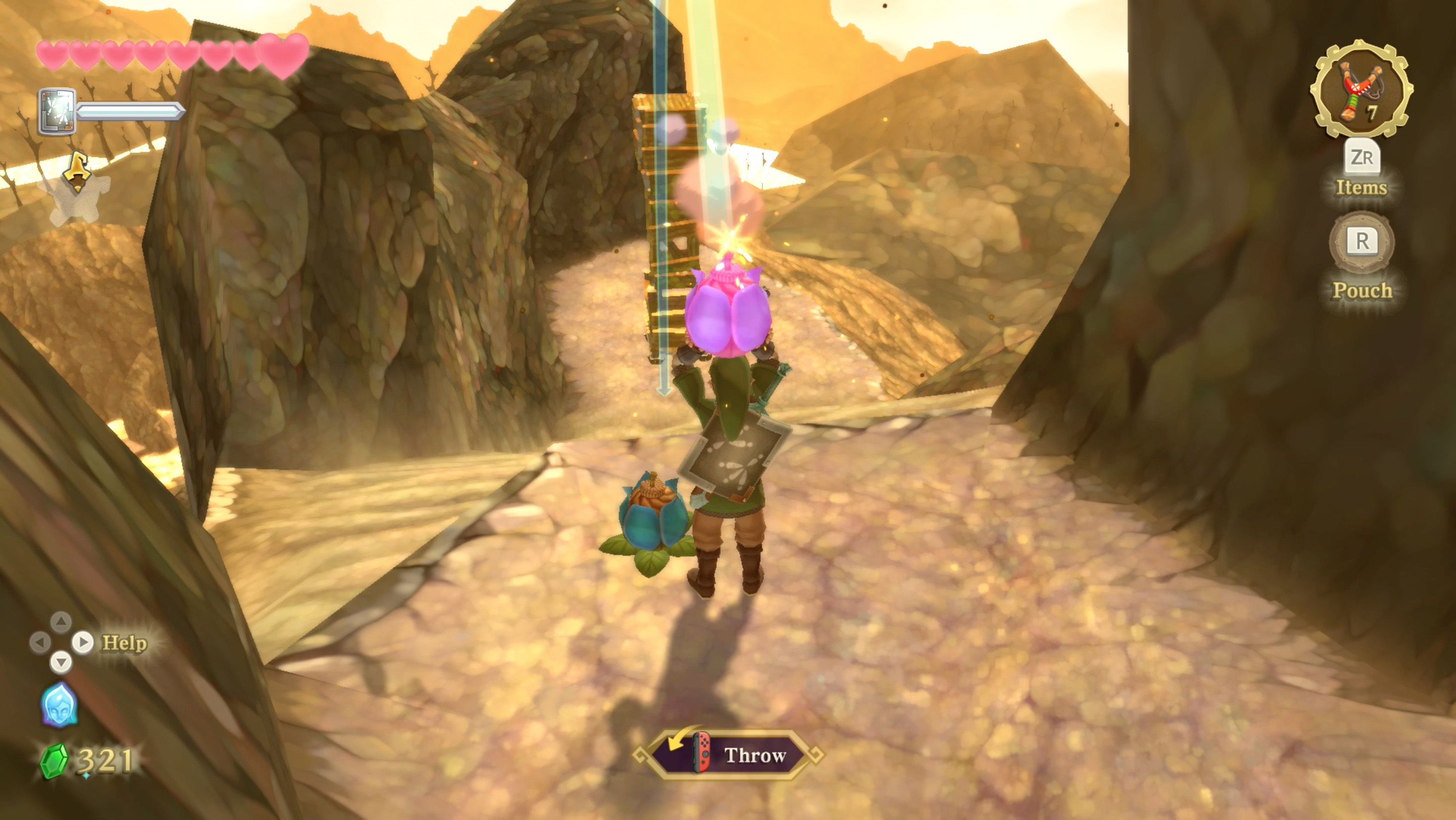 Eldin Volcano walkthrough – Skyward Sword HD
