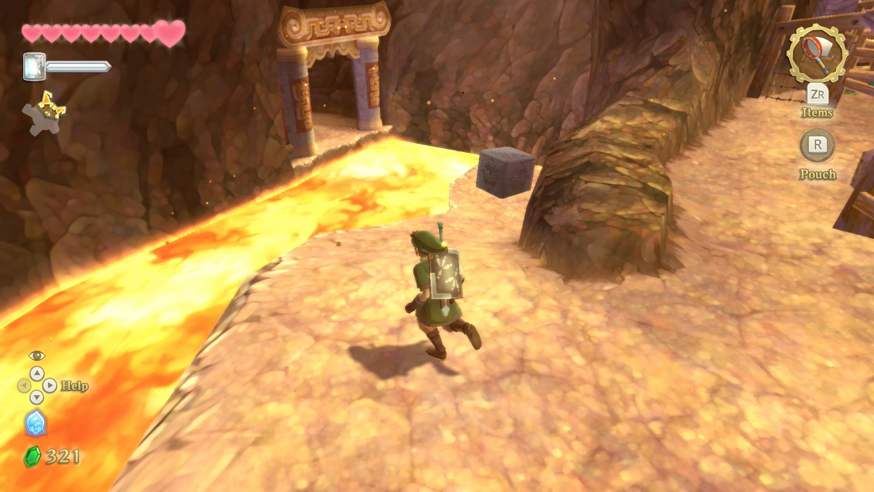 Eldin Volcano walkthrough – Skyward Sword HD