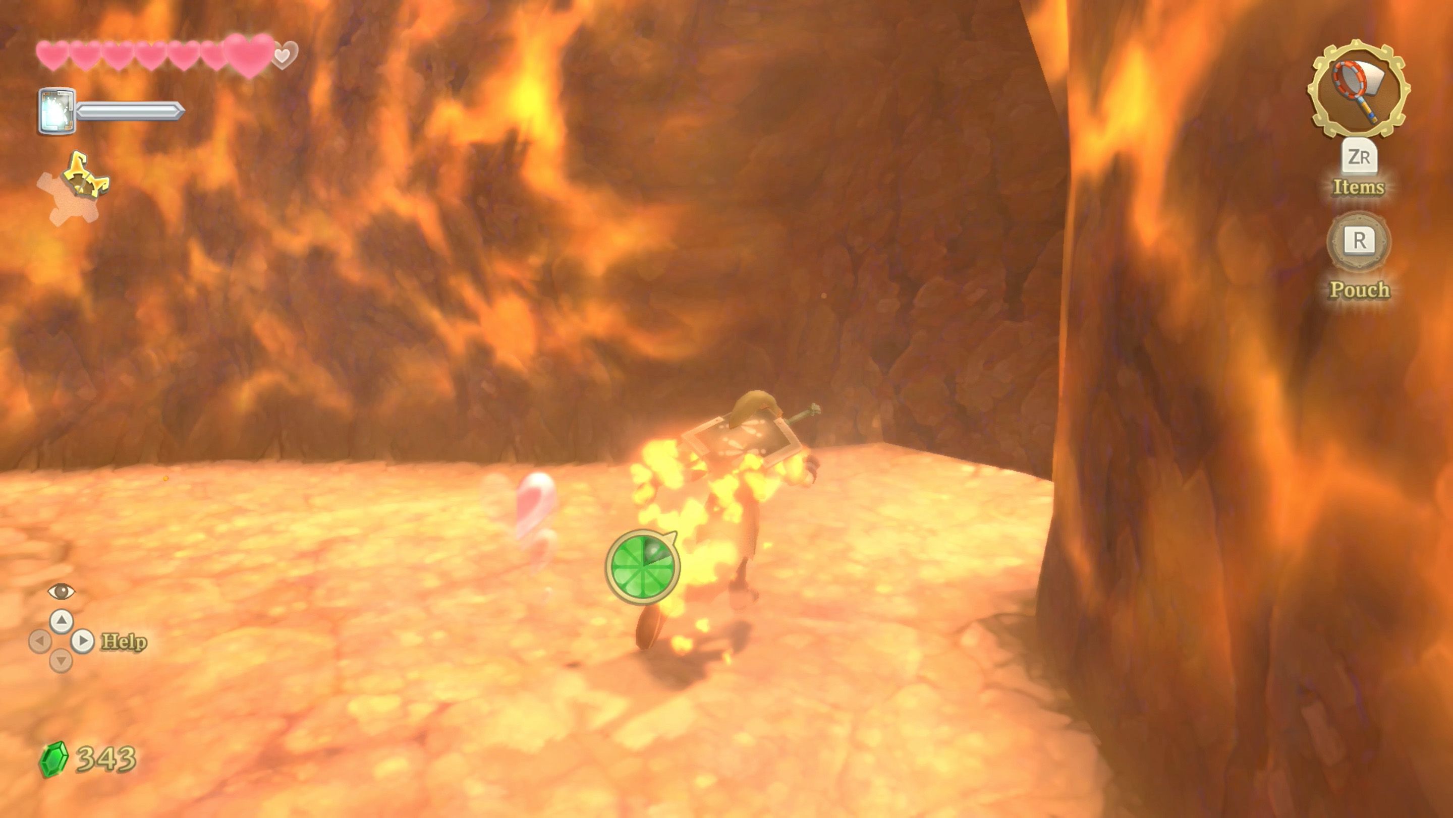 Eldin Volcano walkthrough – Skyward Sword HD