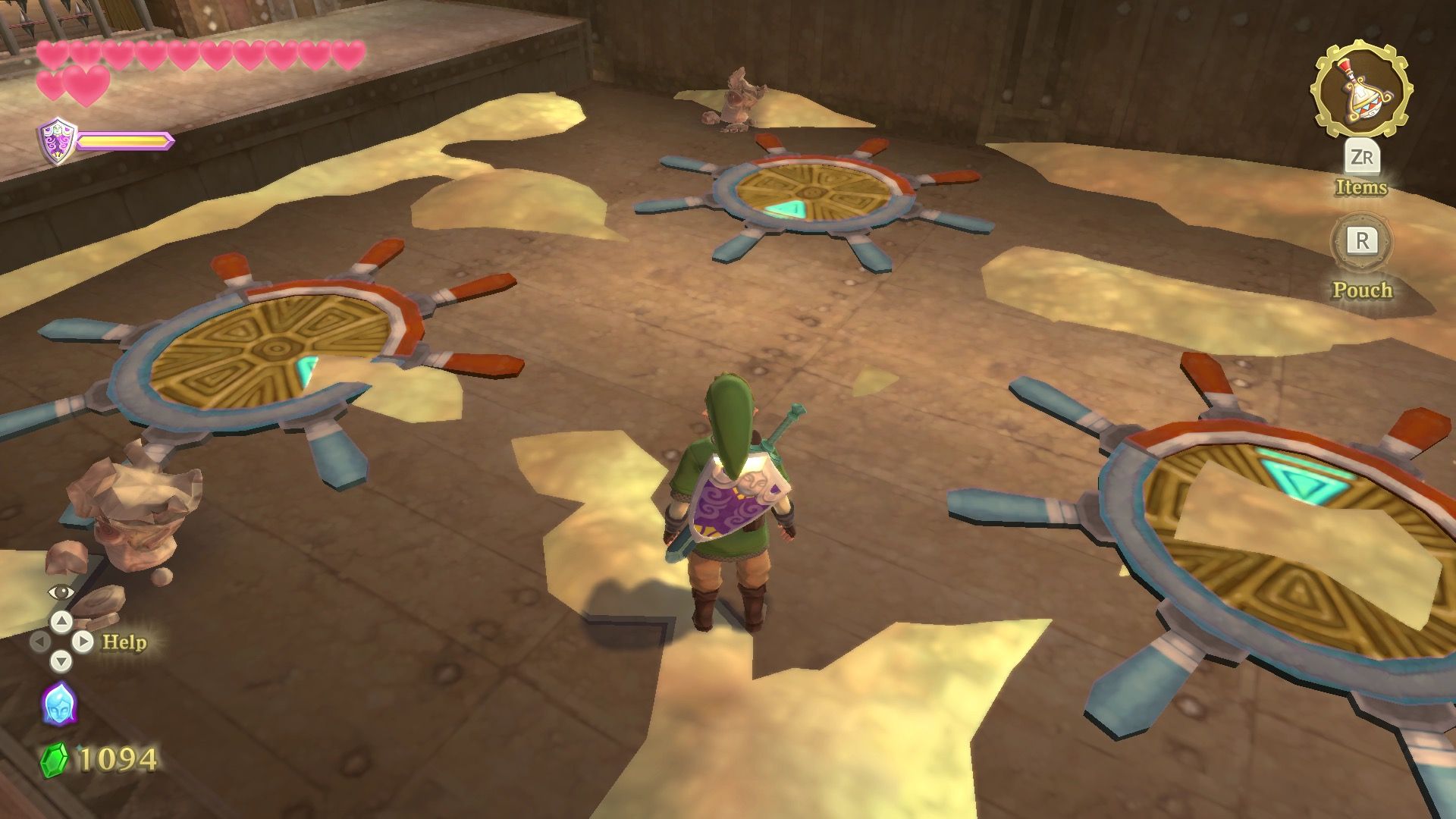 Sandship dungeon walkthrough – Skyward Sword HD