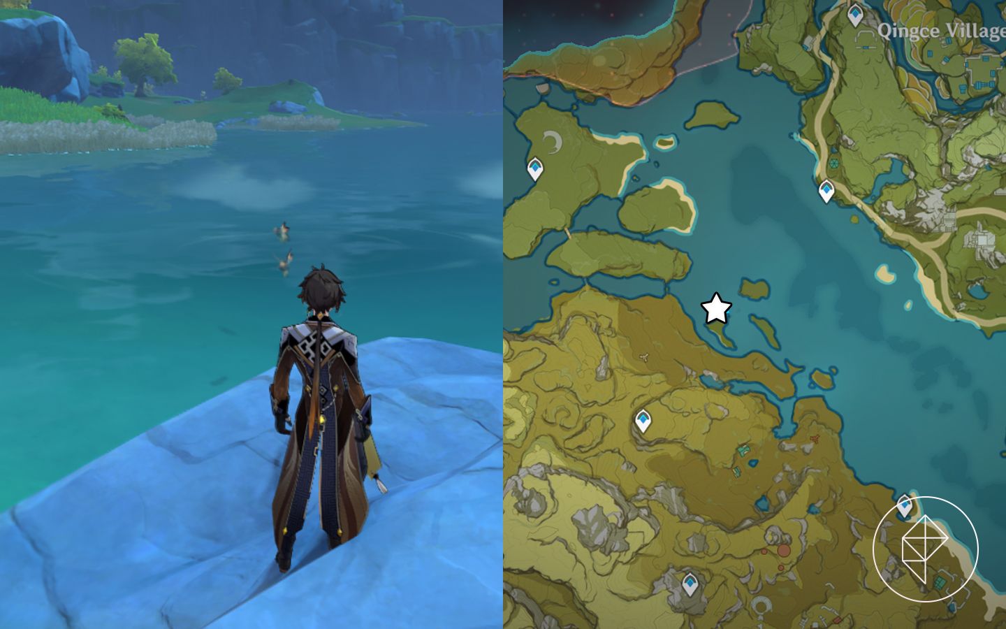 All fishing spots in Genshin Impact