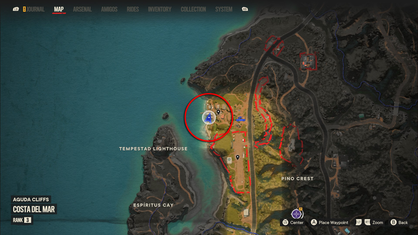 Criptograma Chest Far Cry 6 locations and maps