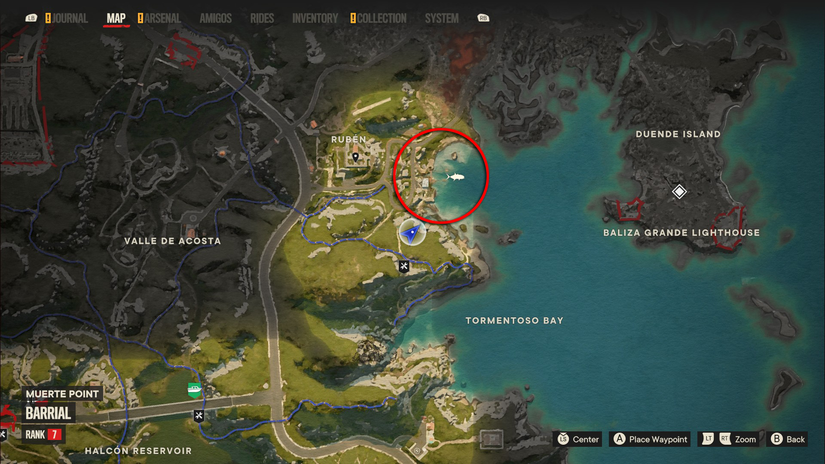 Criptograma Chest Far Cry 6 locations and maps