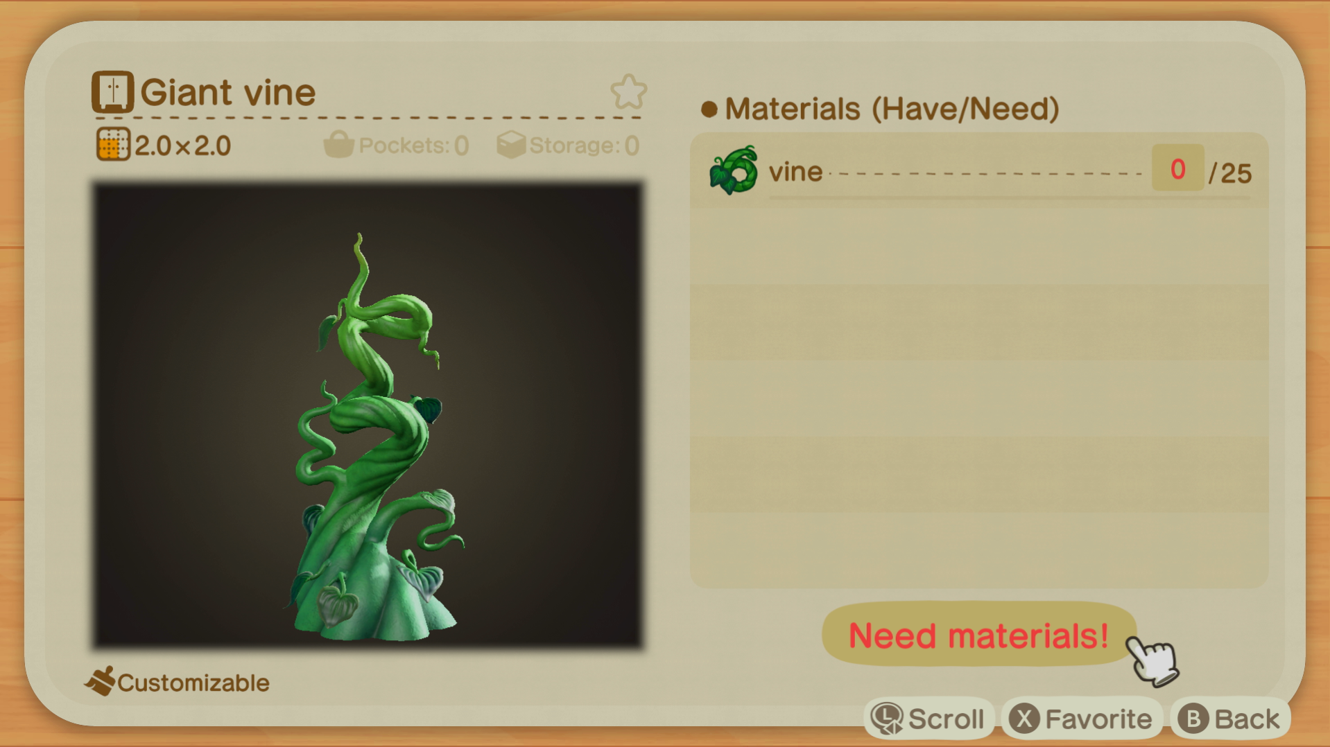 Glowing moss in Animal Crossing and ACNH vines