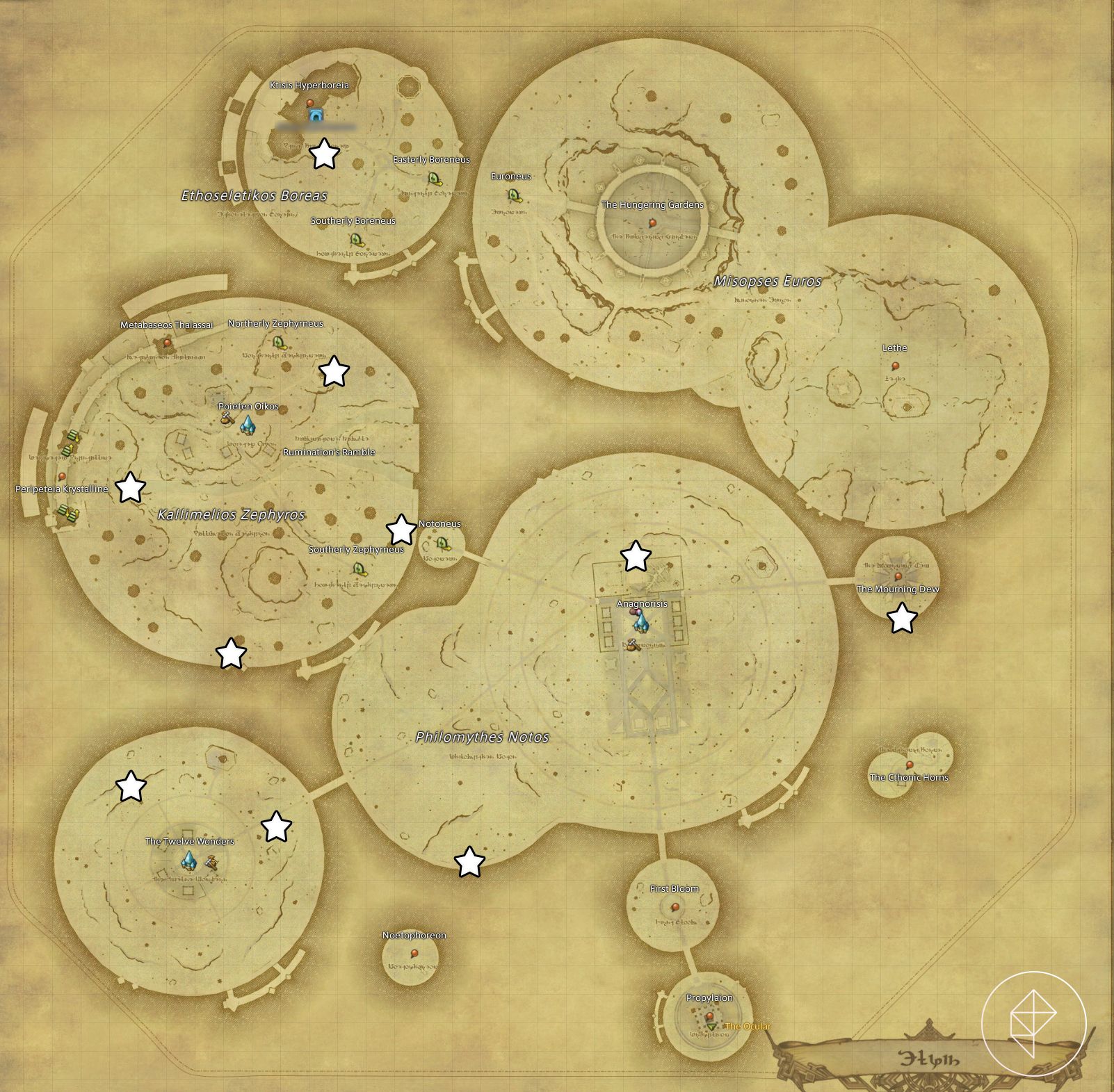 FFXIV: Endwalker Aether Current locations guide and maps