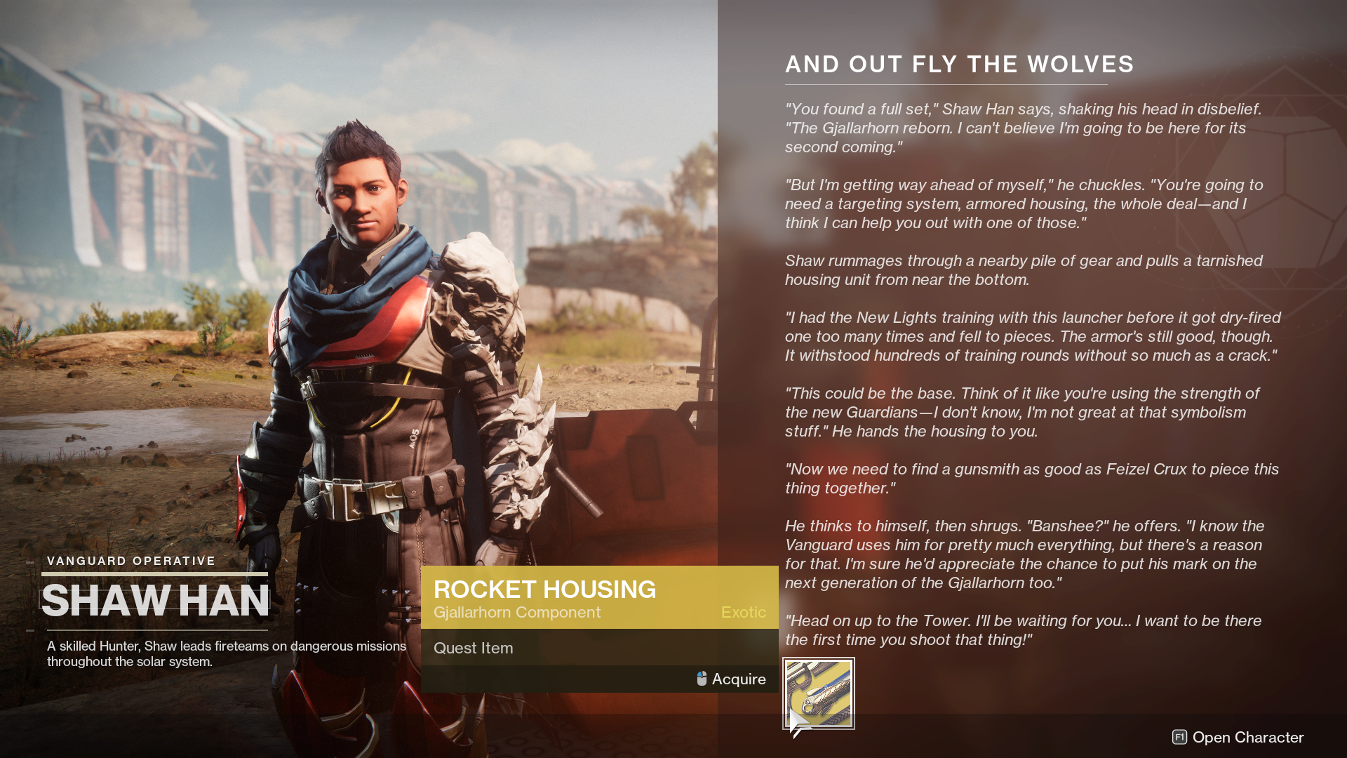 Destiny 2 Gjallarhorn Exotic guide: And Out Fly The Wolves quest ...