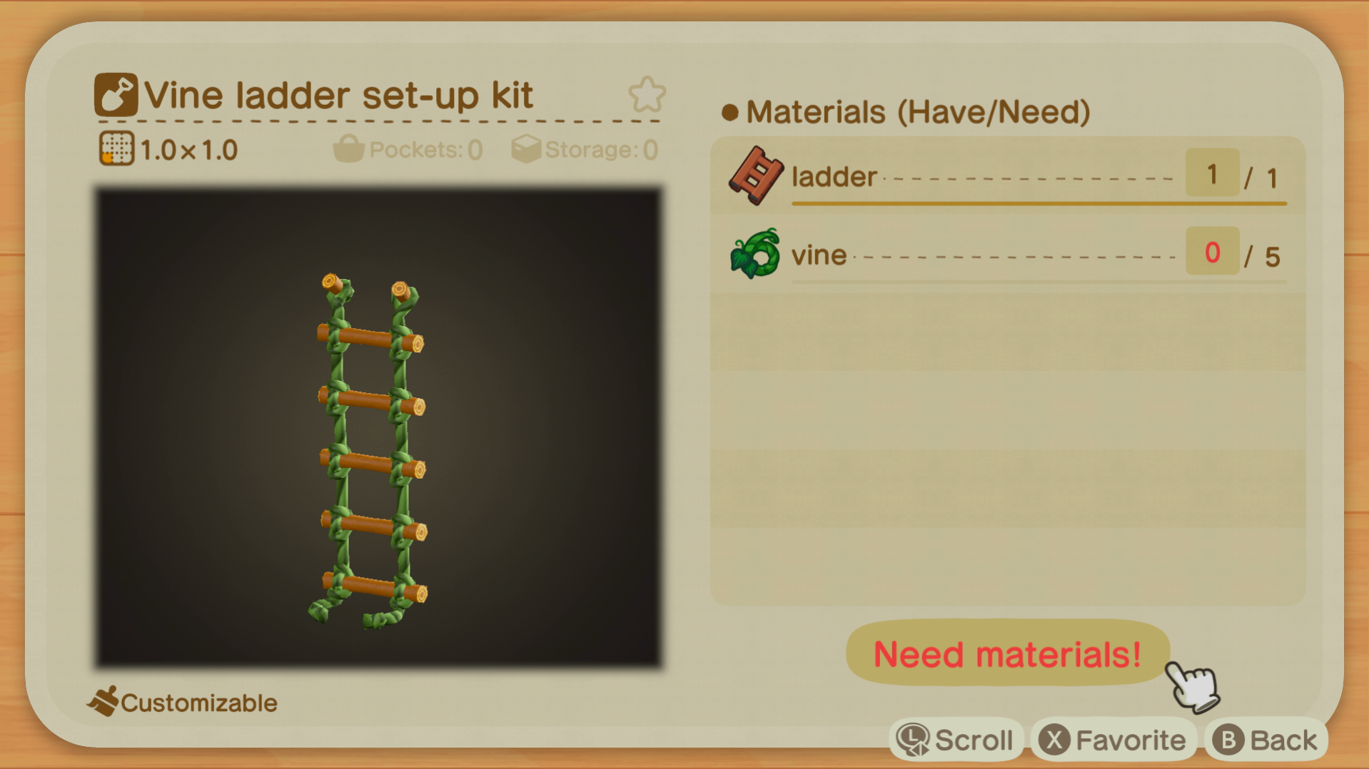 Glowing moss in Animal Crossing and ACNH vines
