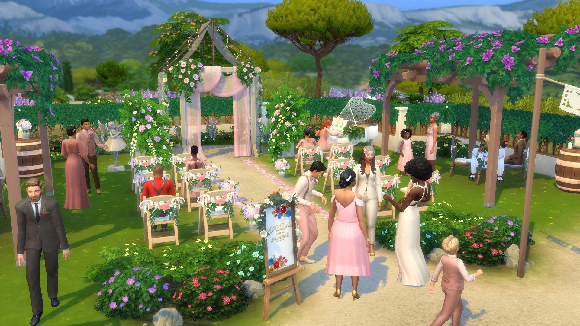 How to plan wedding sims 4 60 photos - Astyledwedding.com