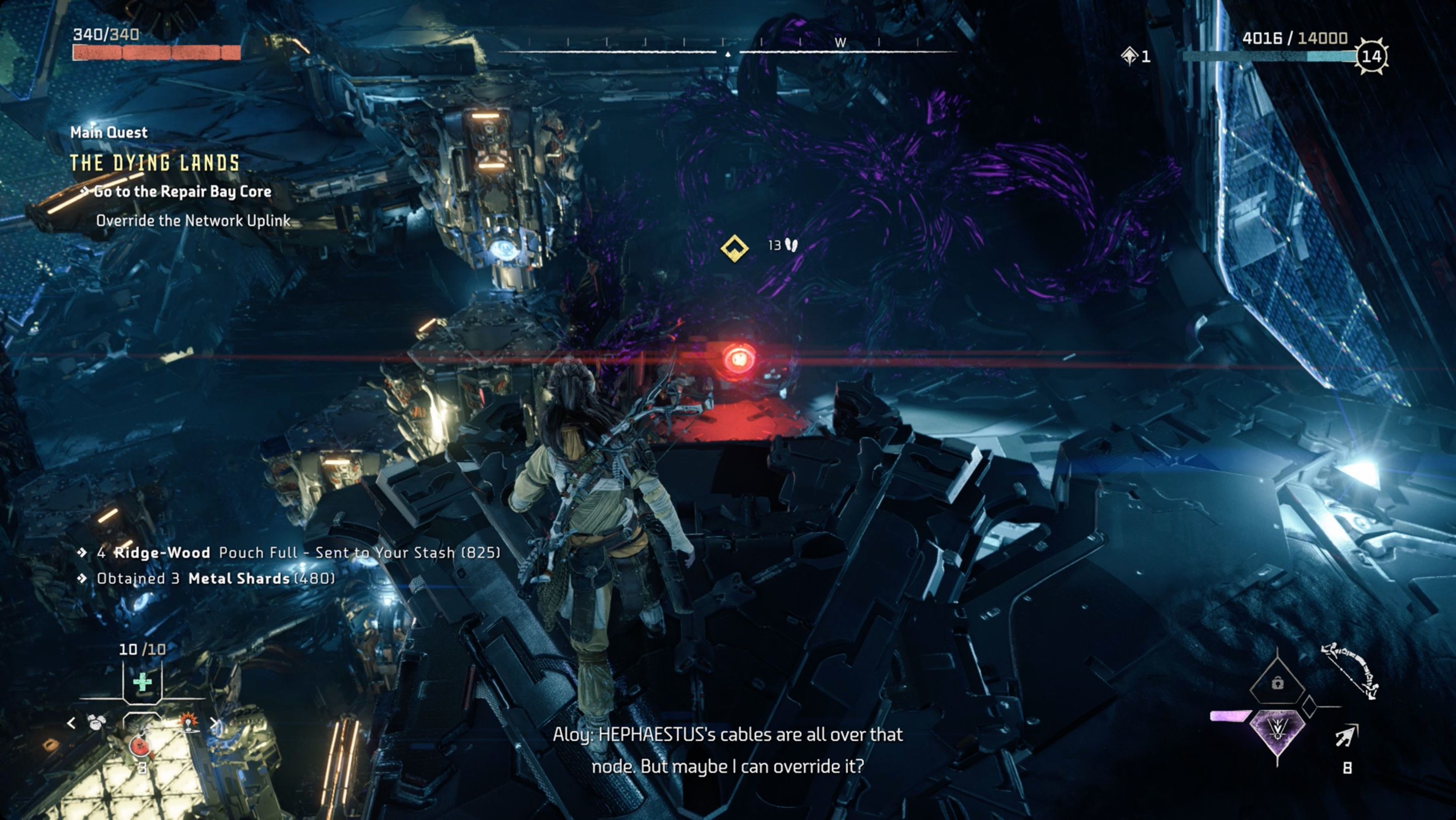Repair Bay Tau Cauldron Horizon Forbidden West walkthrough