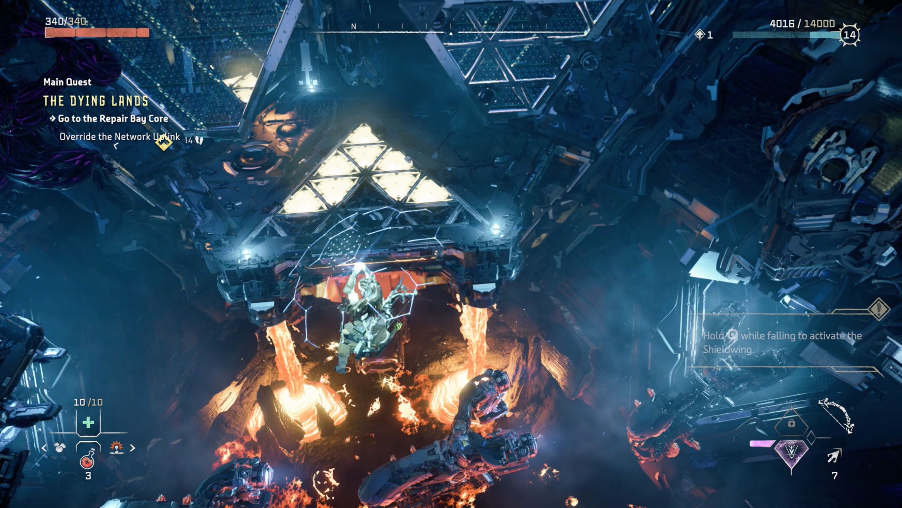 Repair Bay Tau Cauldron Horizon Forbidden West walkthrough