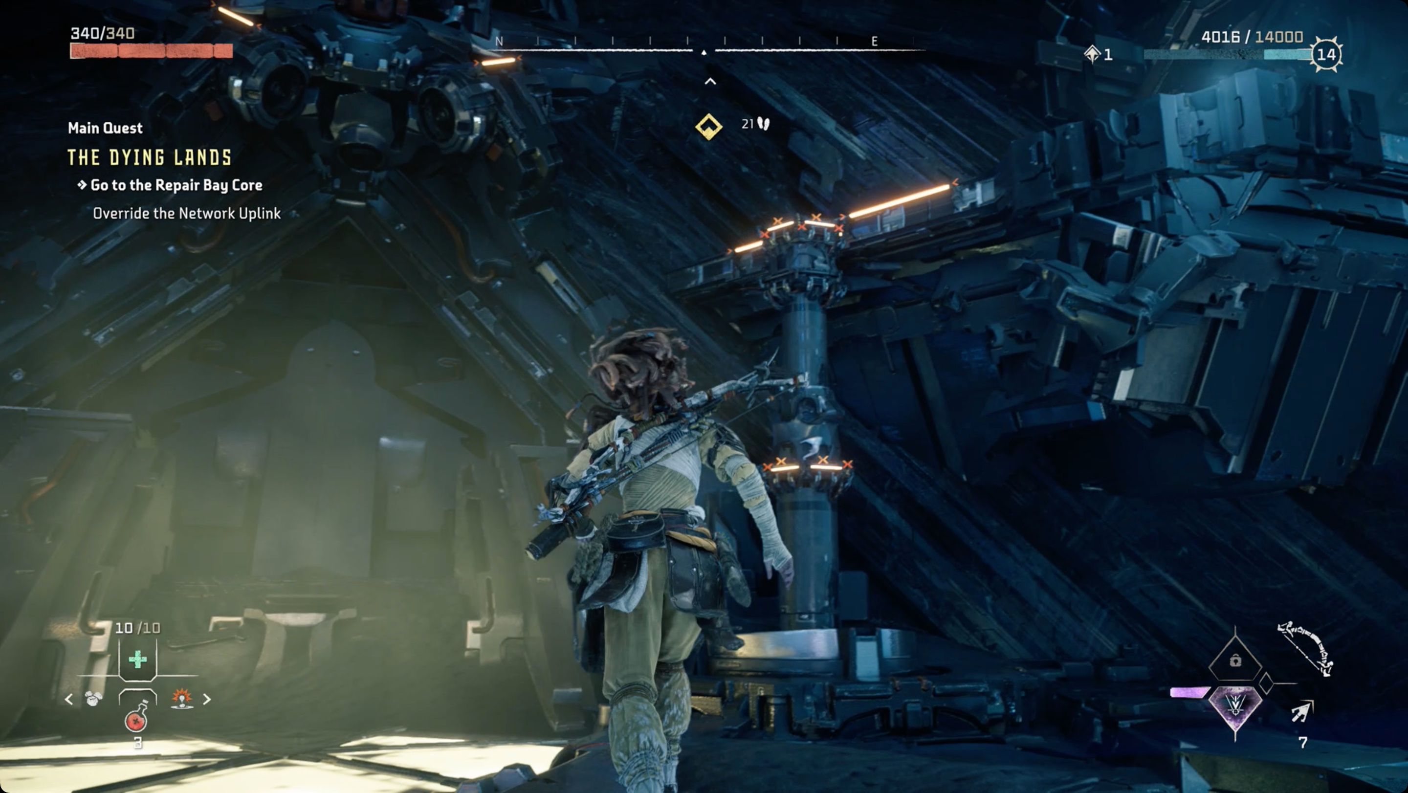 Repair Bay Tau Cauldron Horizon Forbidden West walkthrough
