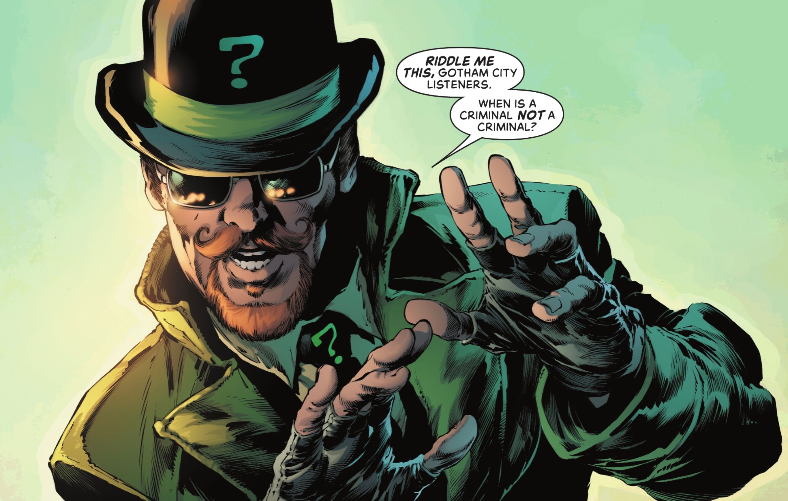 The Riddler’s new costume is the best and worst yet for Batman comics