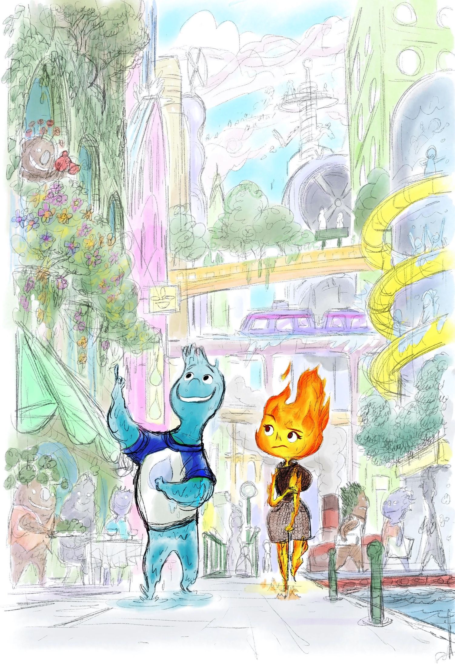 Pixar’s new movie, Elemental, will explore the 4 elements in 2023