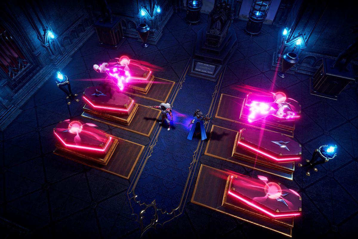 V Rising review: a survival game obsessed with the processes of vampirism