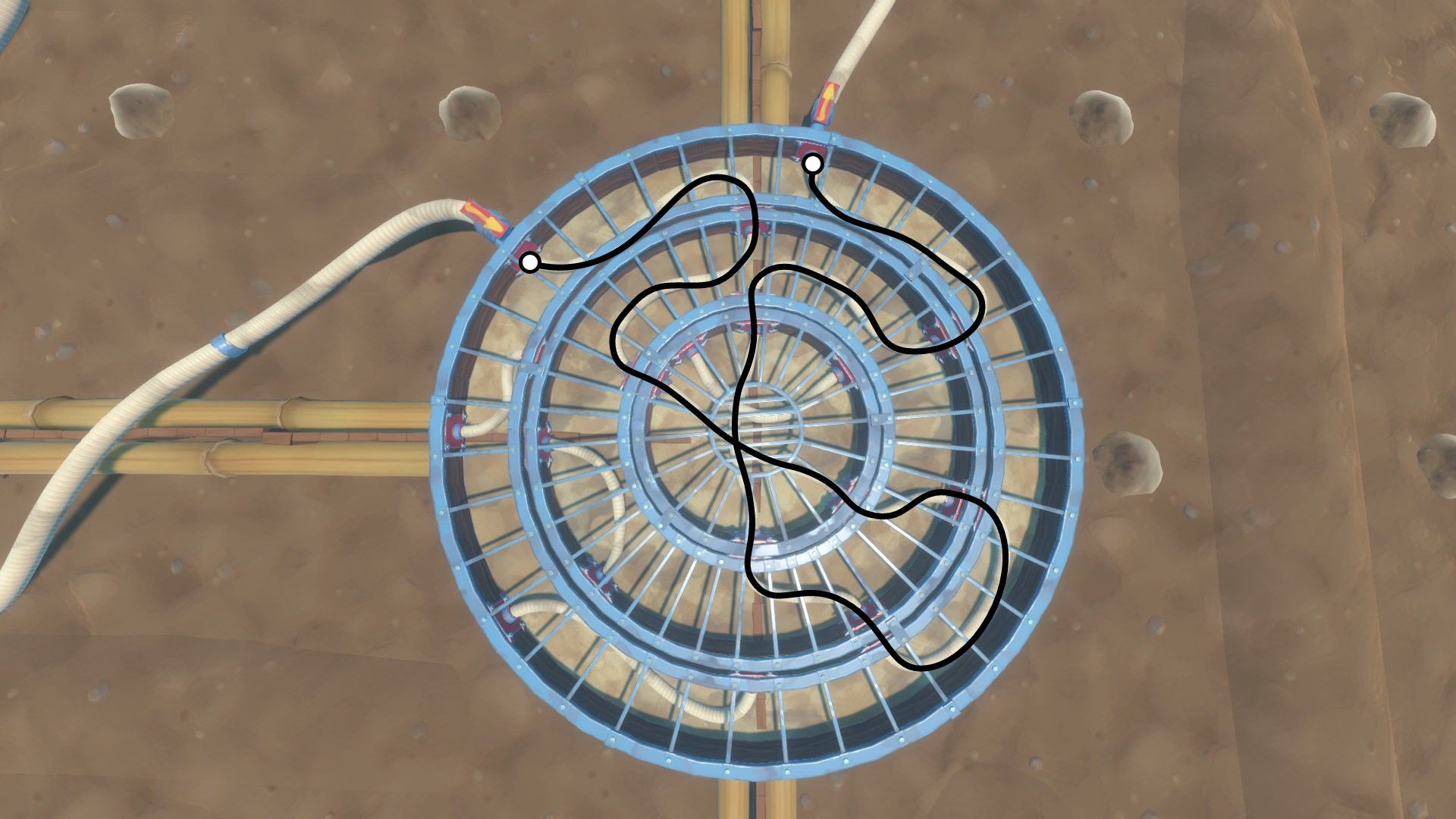 Raft Utopia docks, electrical lines, and pipes walkthrough