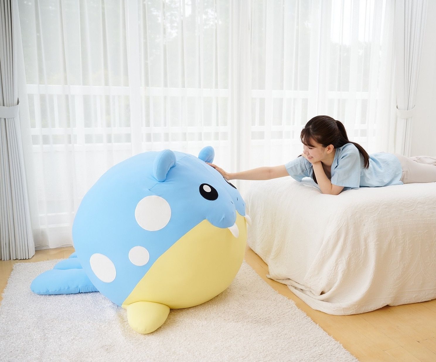 Pokémon Center Japan is selling a life-size Spheal plush