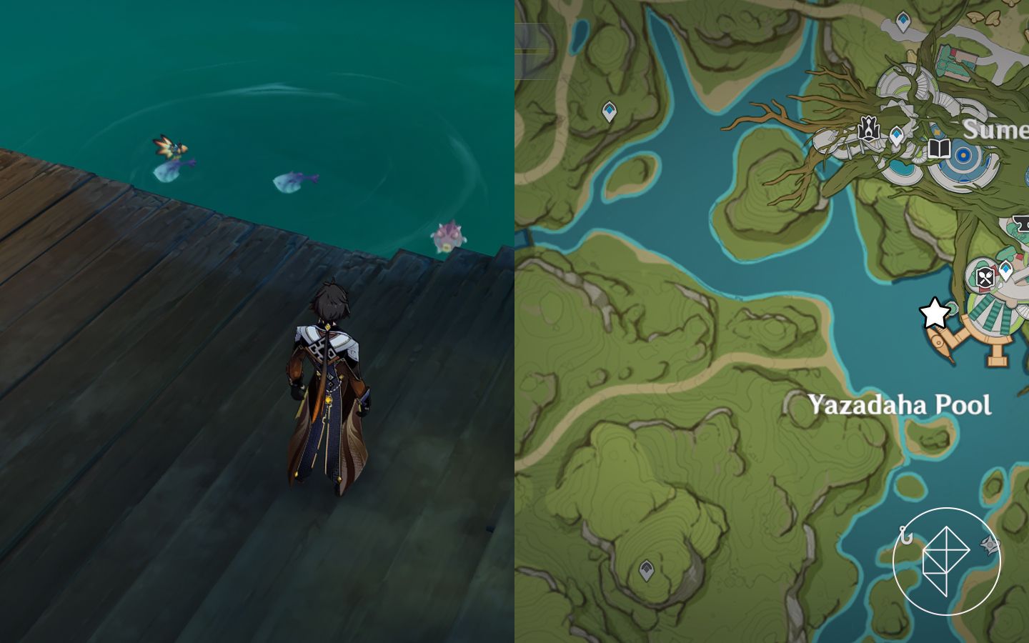 All fishing spots in Genshin Impact