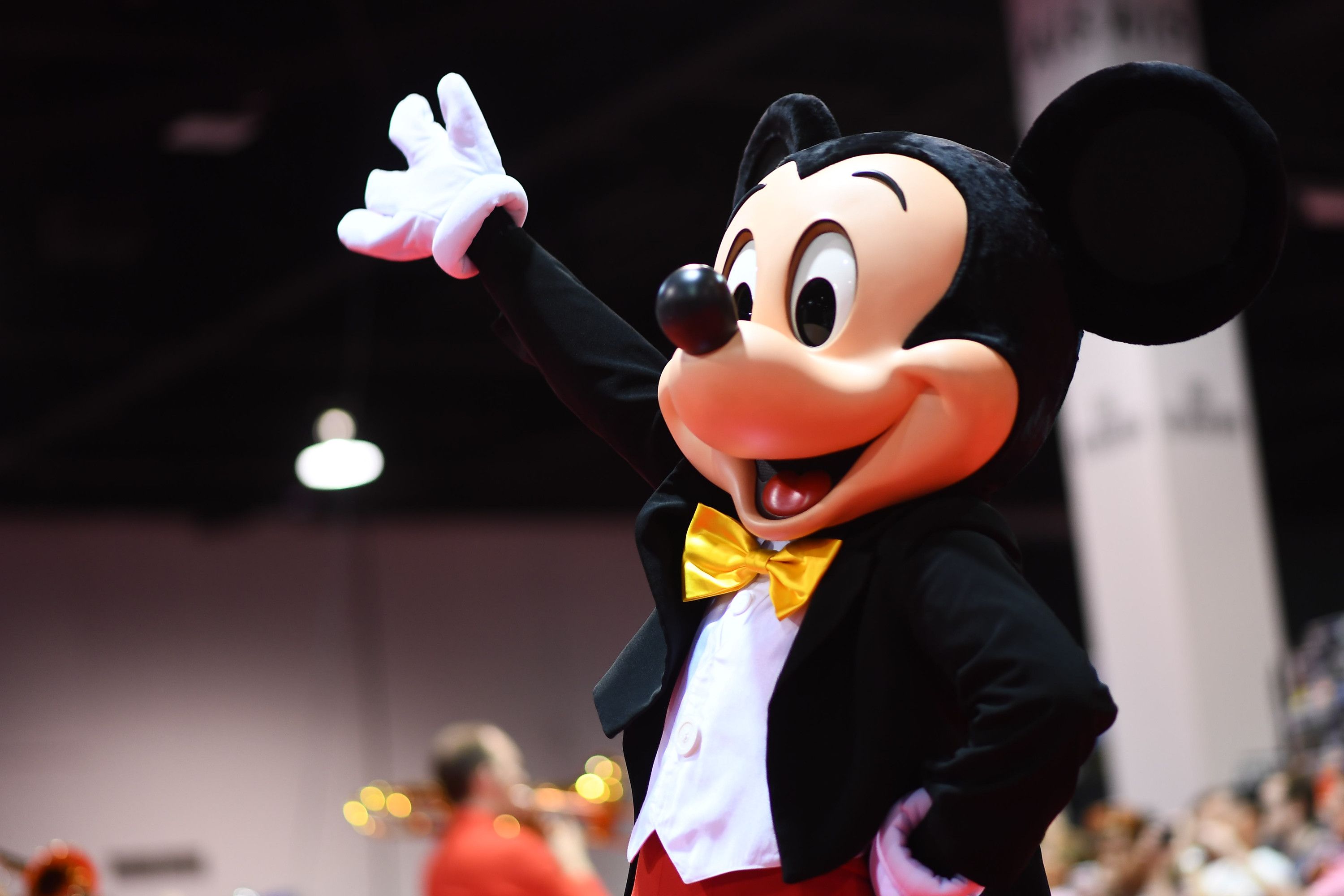 The original Mickey Mouse was an actual mouse