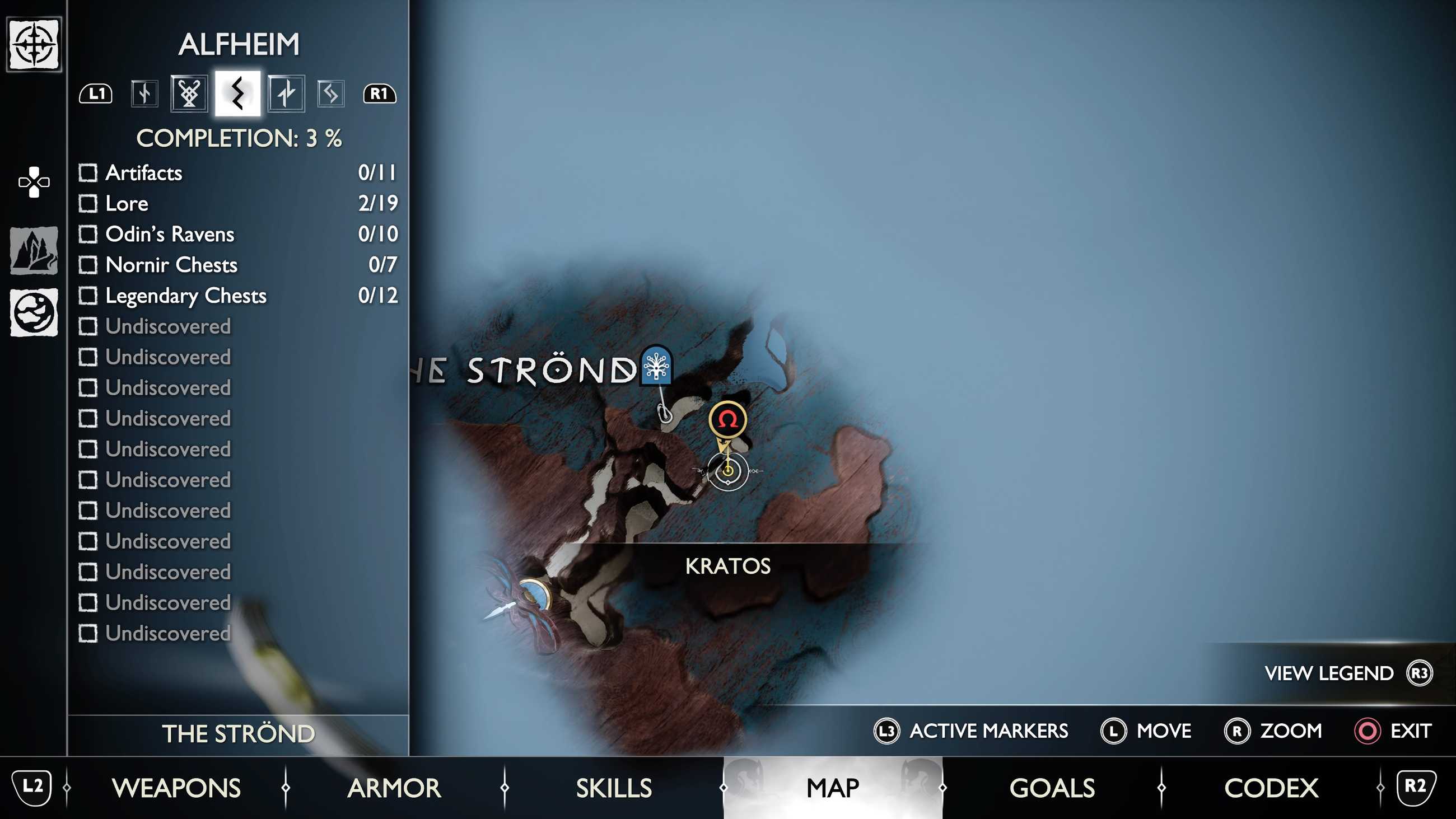 God of War Ragnarok Alfheim collectibles guide