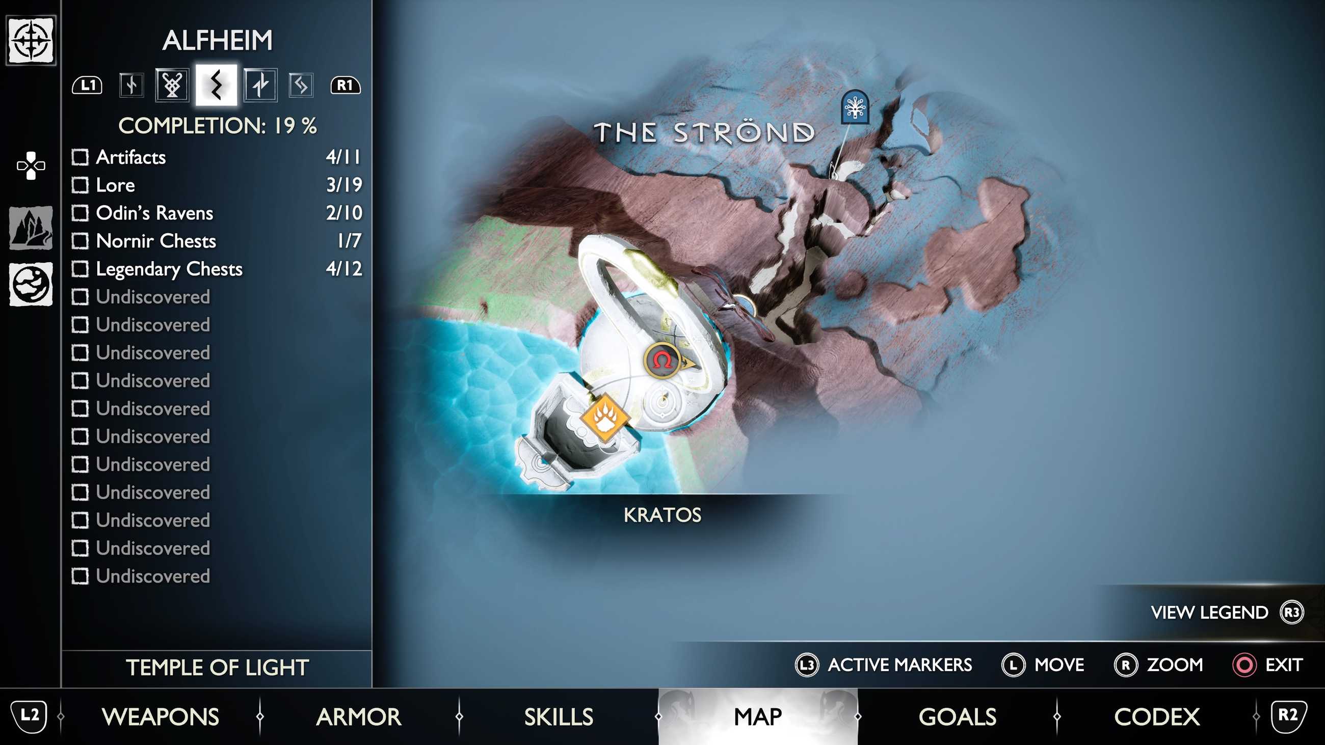 God of War Ragnarok Alfheim collectibles guide