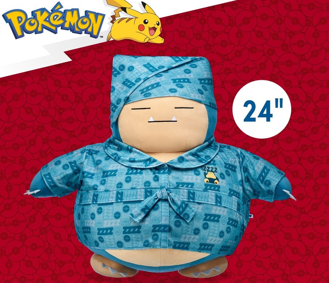 Pokémon’s Jumbo Snorlax is finally back at Build-A-Bear