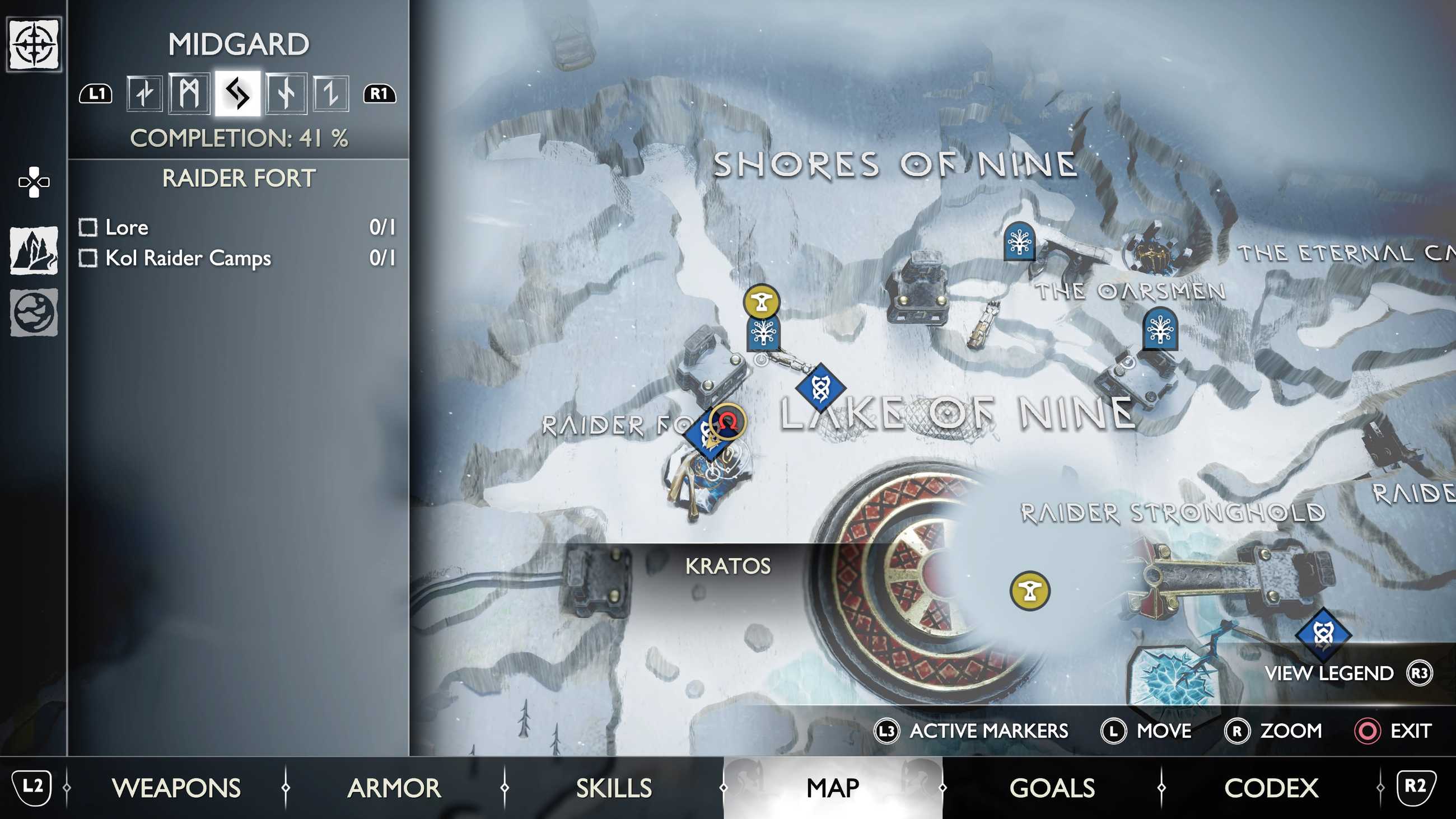 God of War Ragnarok Midgard artifacts, collectibles and Odin’s Ravens