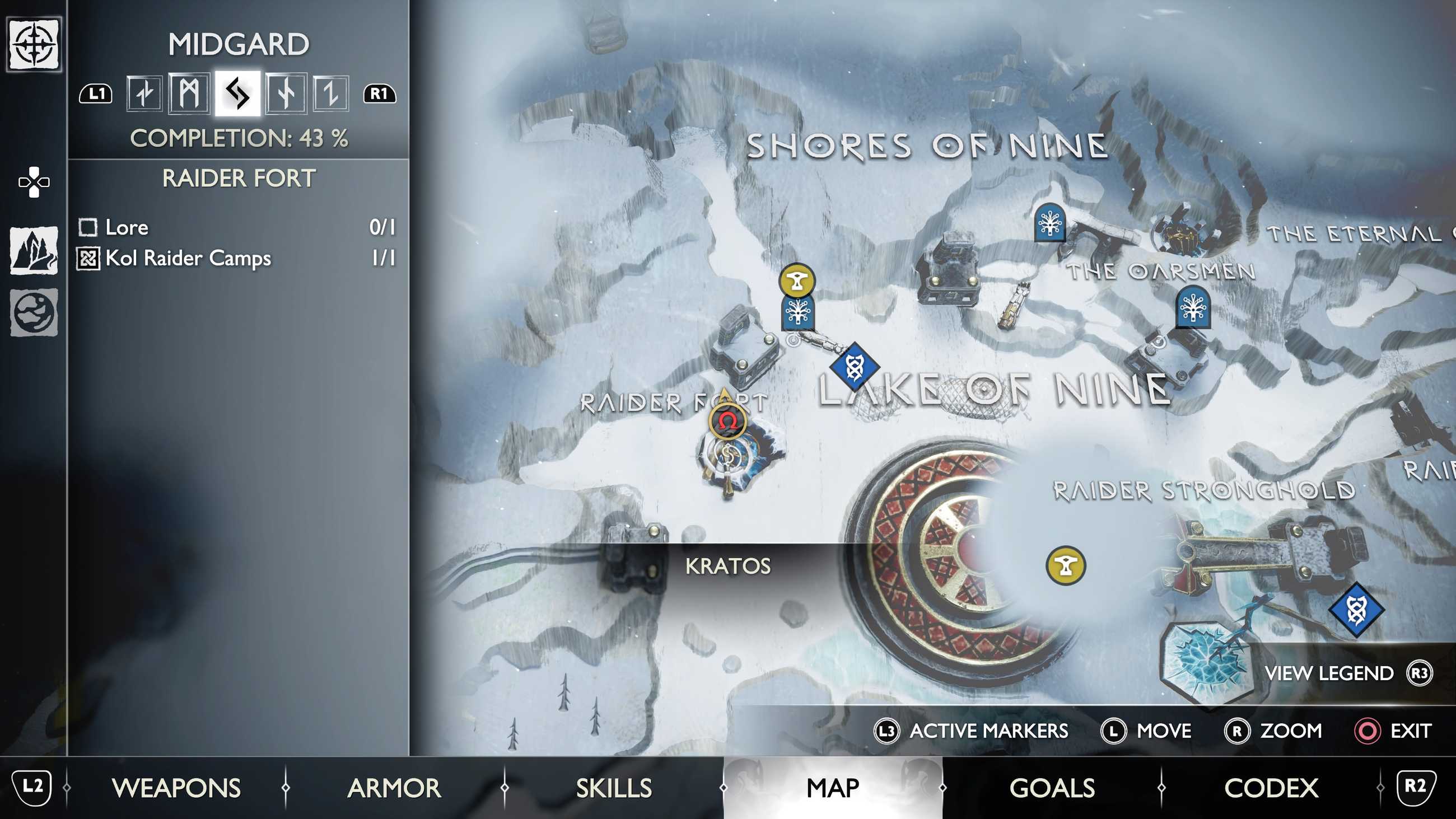 God of War Ragnarok Midgard artifacts, collectibles and Odin’s Ravens