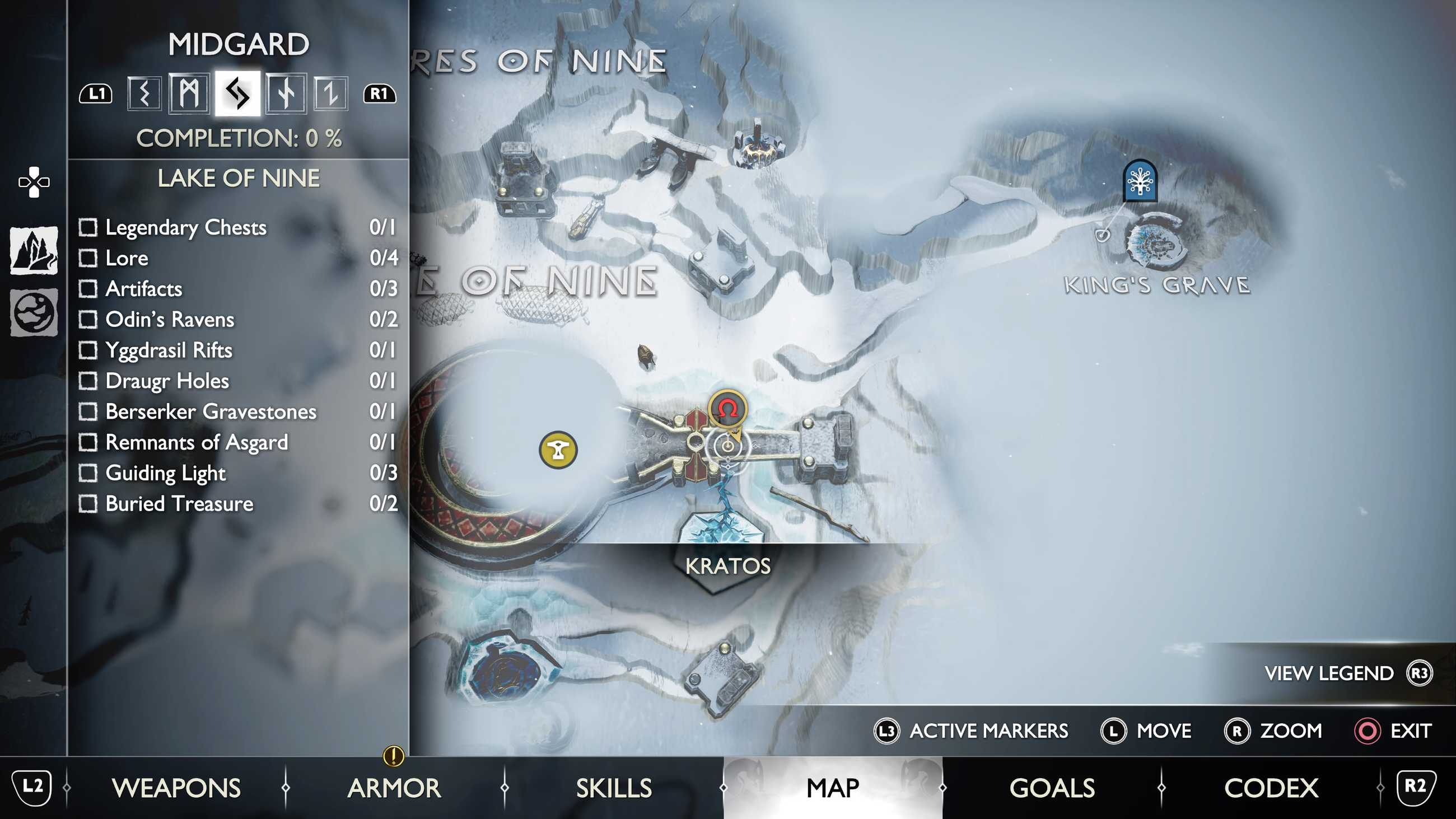 God of War Ragnarok Midgard artifacts, collectibles and Odin’s Ravens