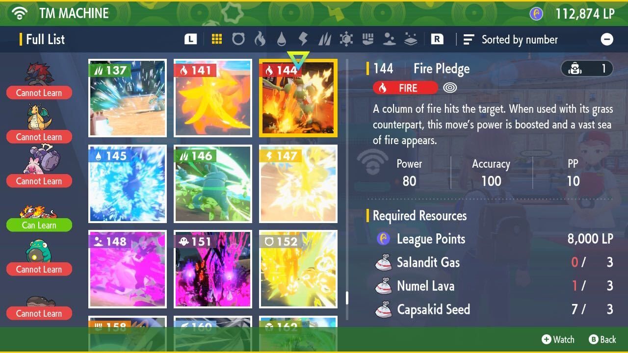 Pokémon Scarlet and Violet TM list: All recipes and locations