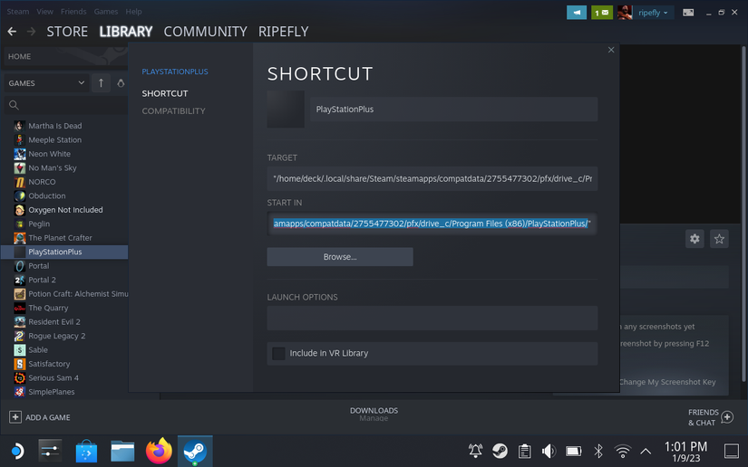 How to play Play PlayStation Plus games on your Steam Deck