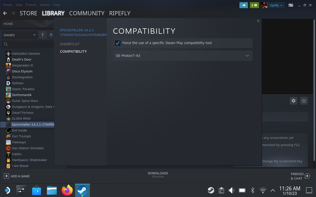 How to get Epic Games Store on your Steam Deck