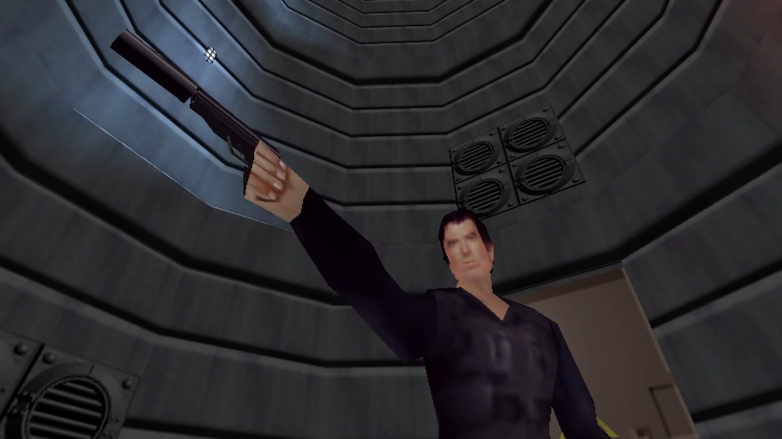 GoldenEye Bunker 1 walkthrough, including copying the GoldenEye key
