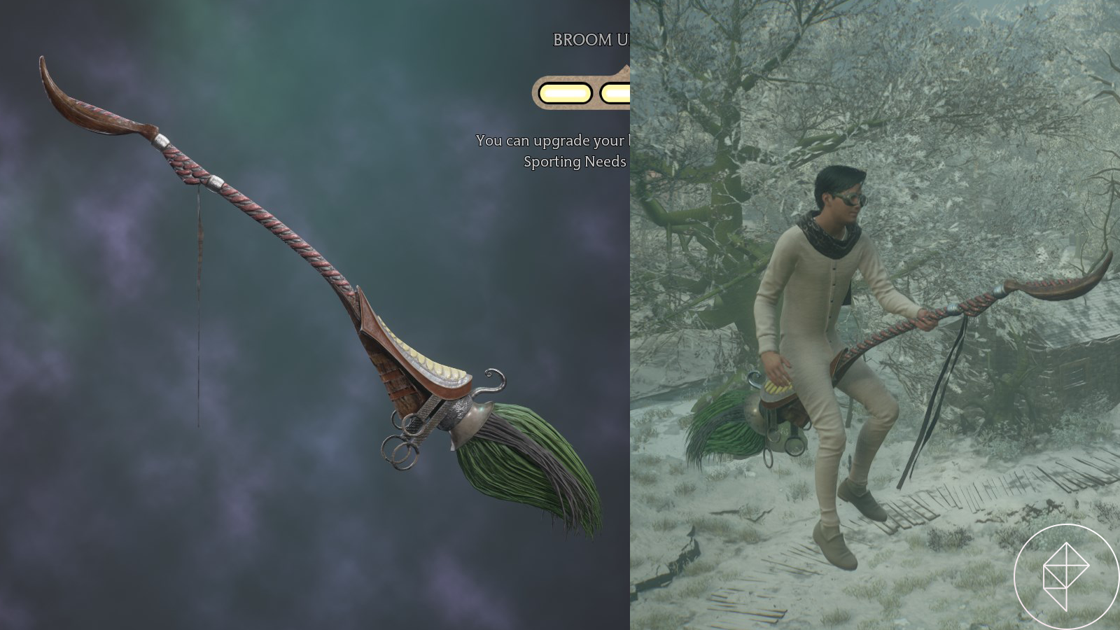 How to get a broom in Hogwarts Legacy