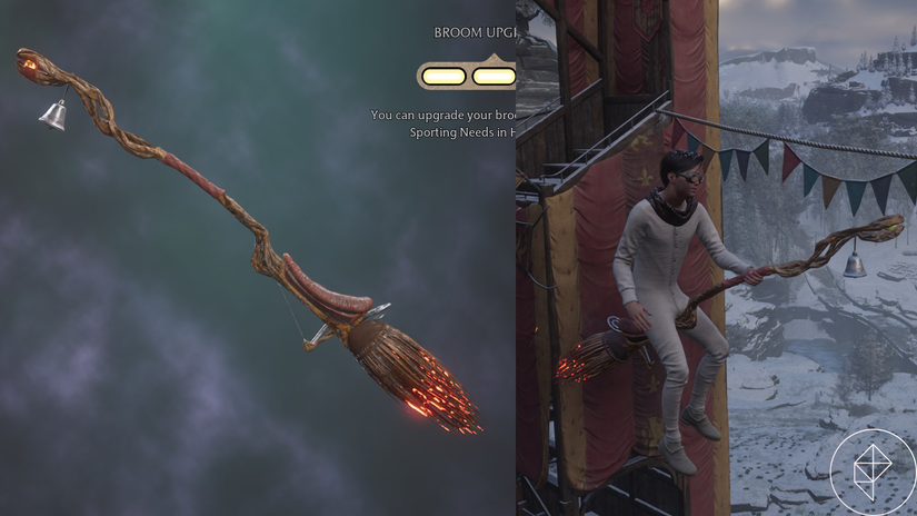 How to get a broom in Hogwarts Legacy