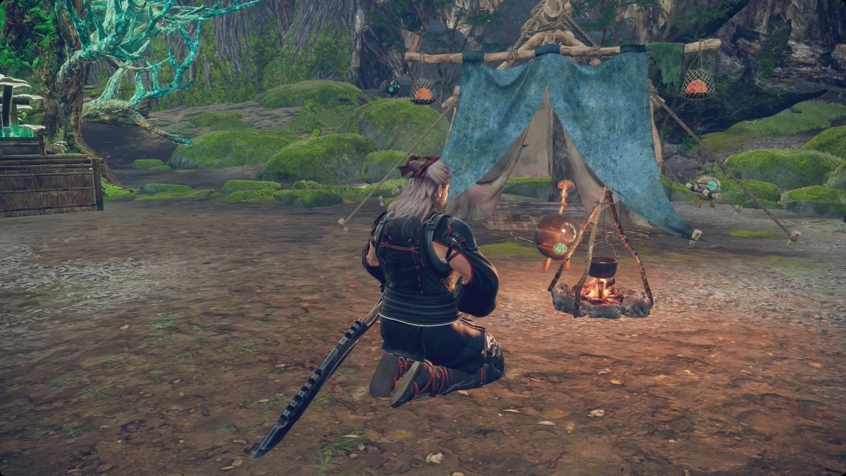 How to use Dragon Pits and build camps in Wild Hearts