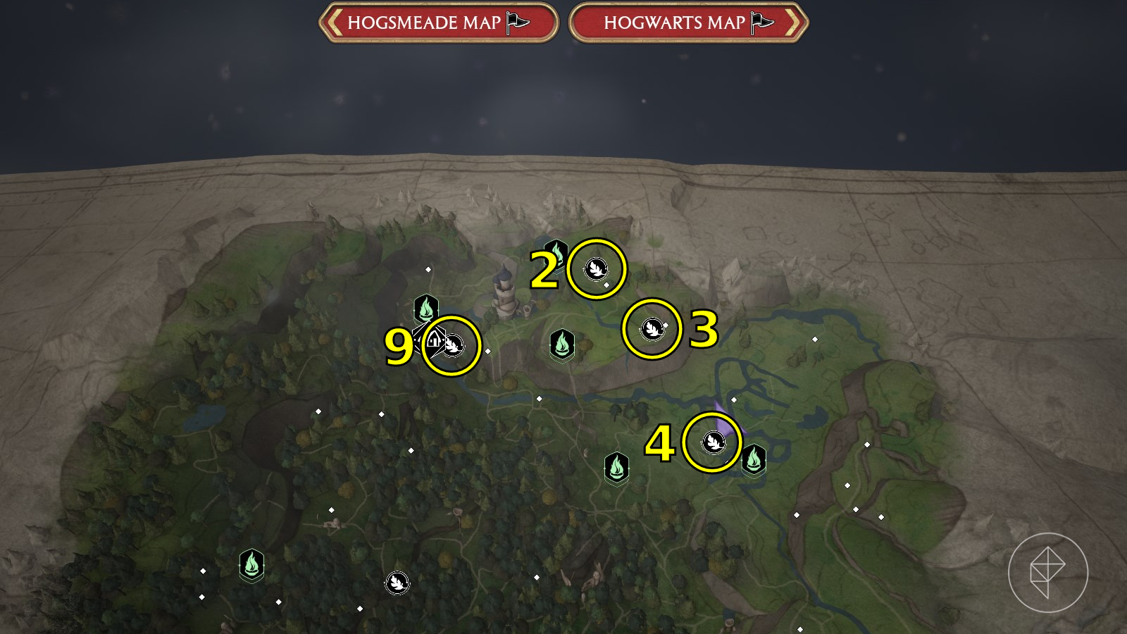 Hogwarts Legacy: Merlin Trial locations, solutions, and rewards