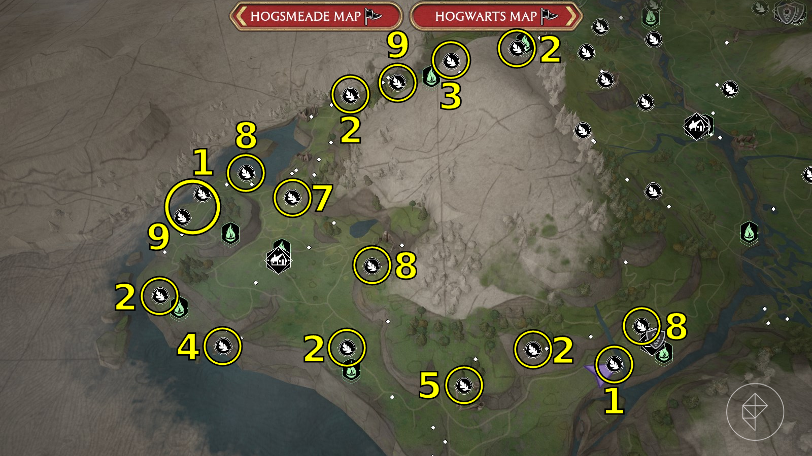 Hogwarts Legacy: Merlin Trial locations, solutions, and rewards