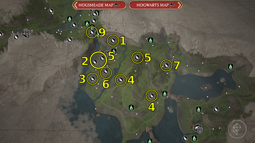Hogwarts Legacy: Merlin Trial locations, solutions, and rewards