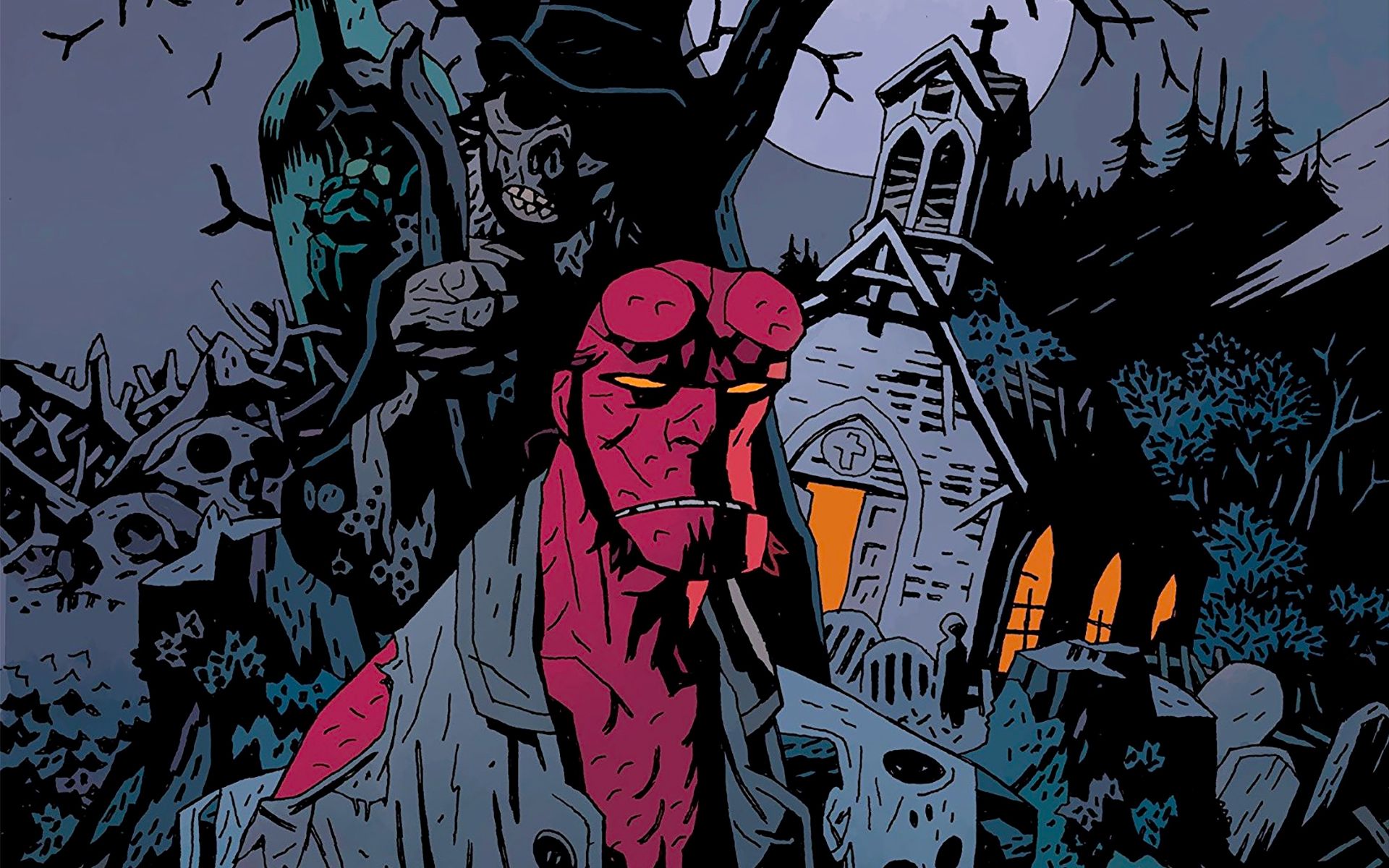 New Hellboy movie stars a younger Hellboy, is R-rated ‘folk horror’
