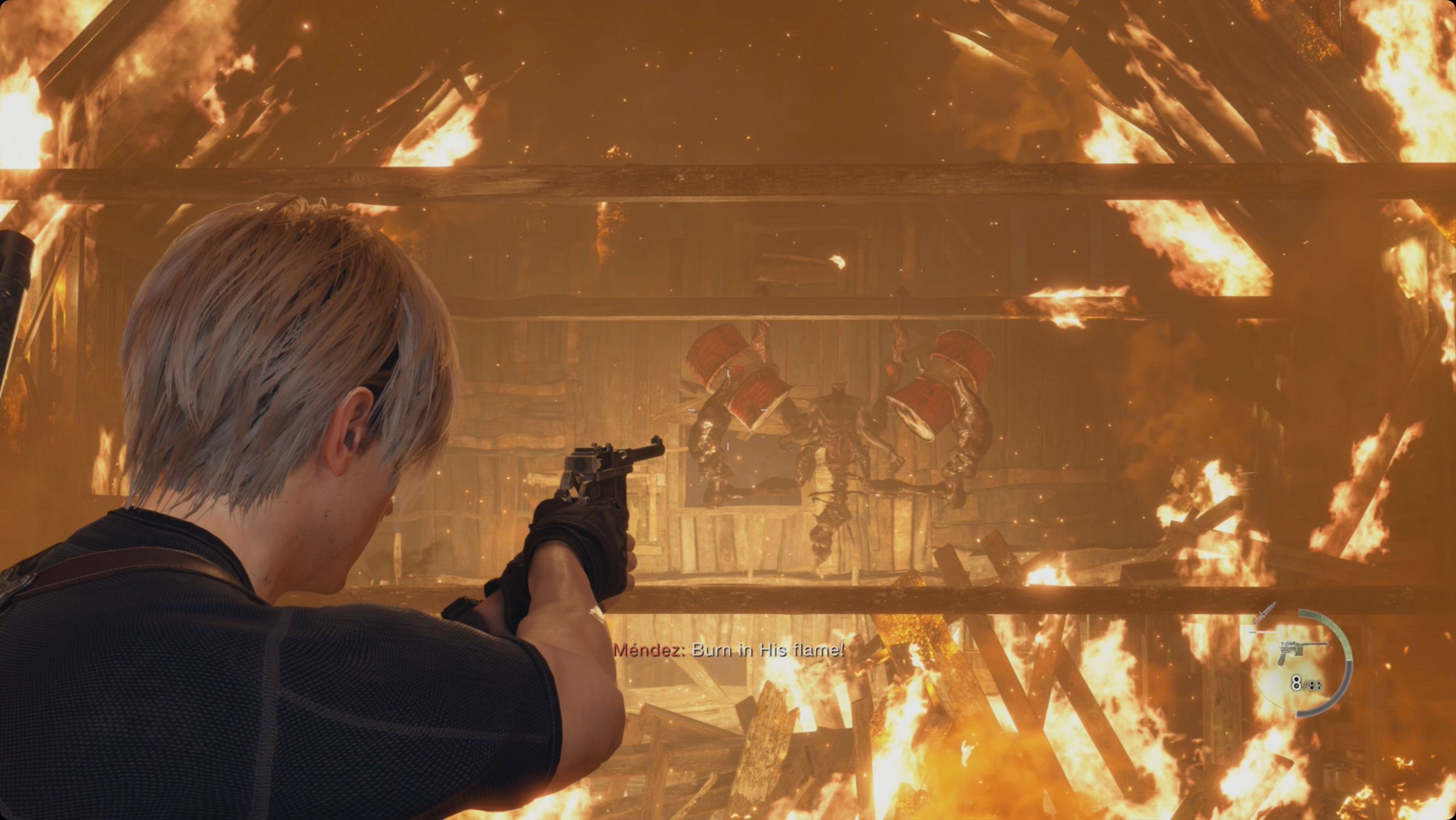 Resident Evil 4 remake Village Chief Mendez boss fight guide