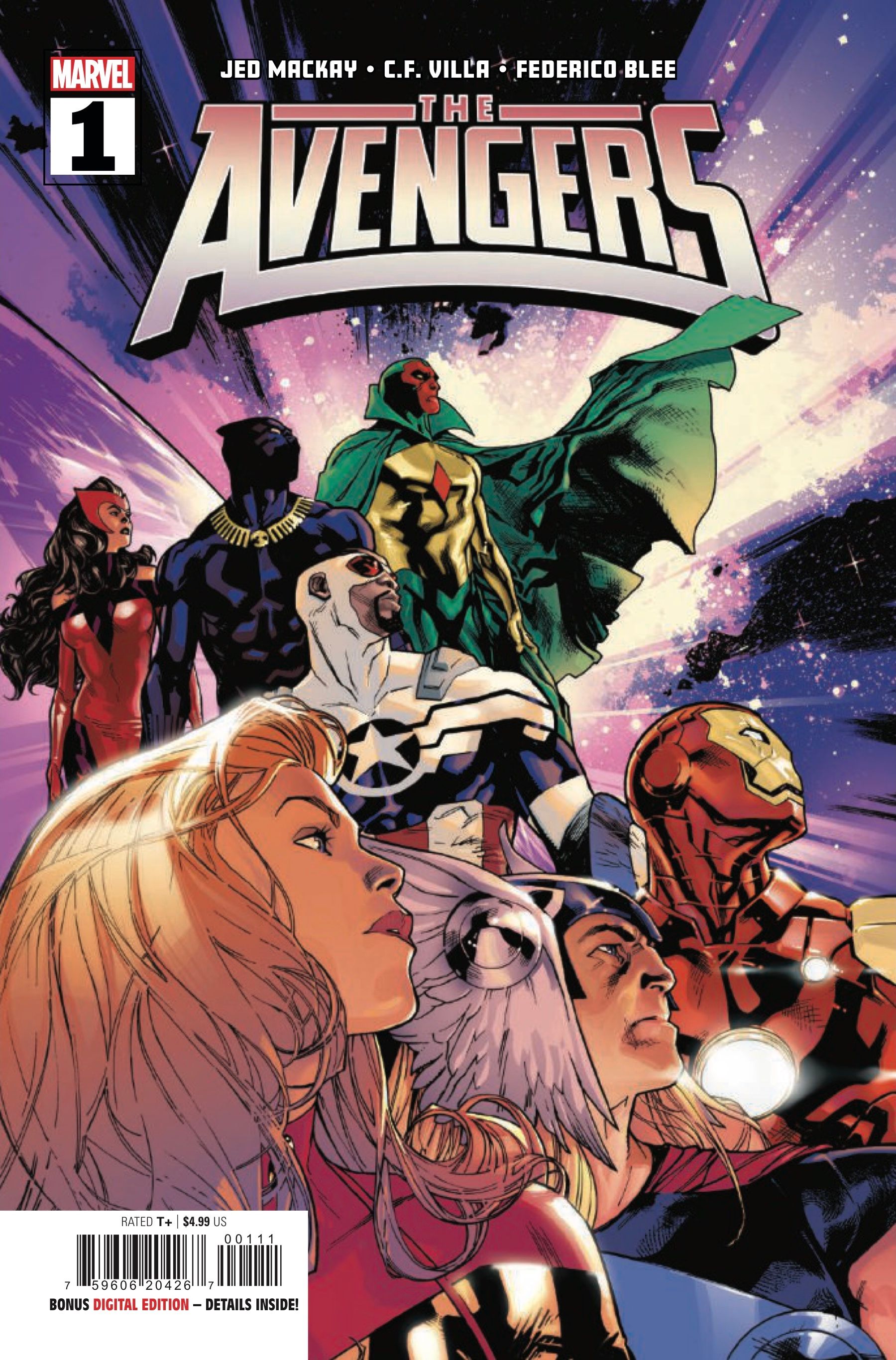 See Captain Marvel lead the Avengers in Marvel’s new reboot