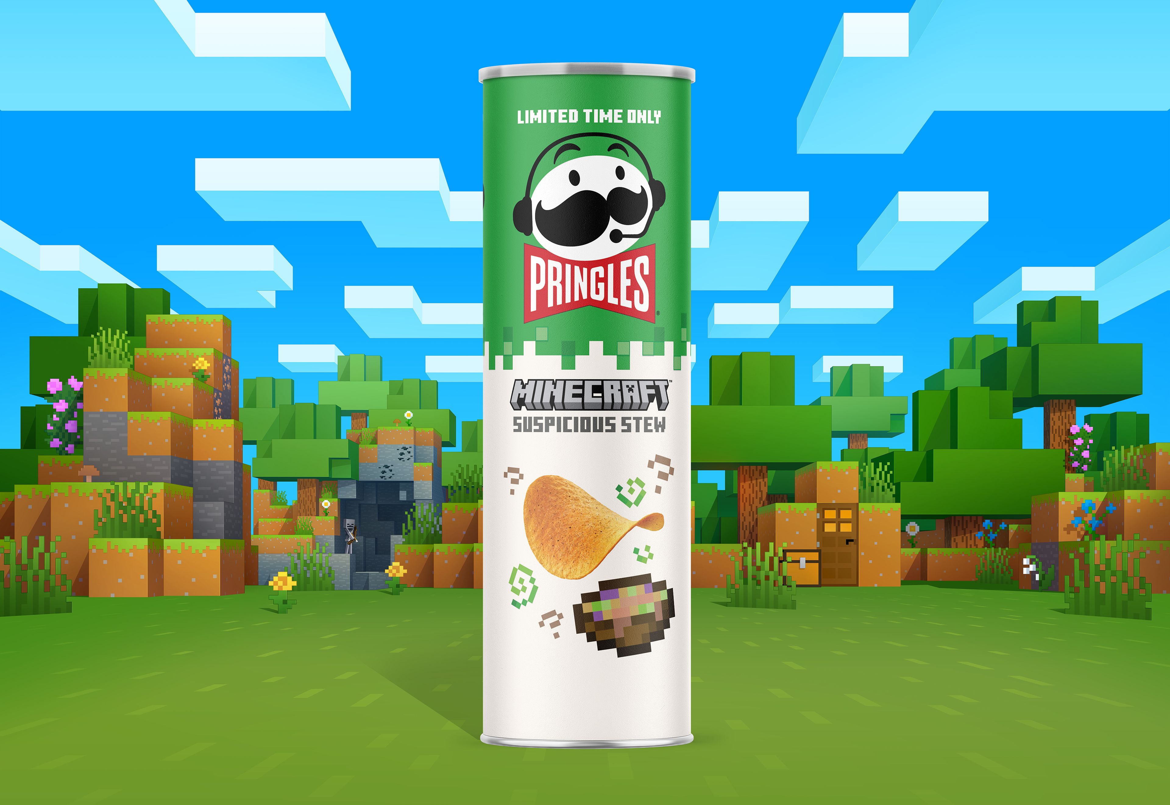 Minecraft’s Suspicious Stew is getting its own Pringles flavor