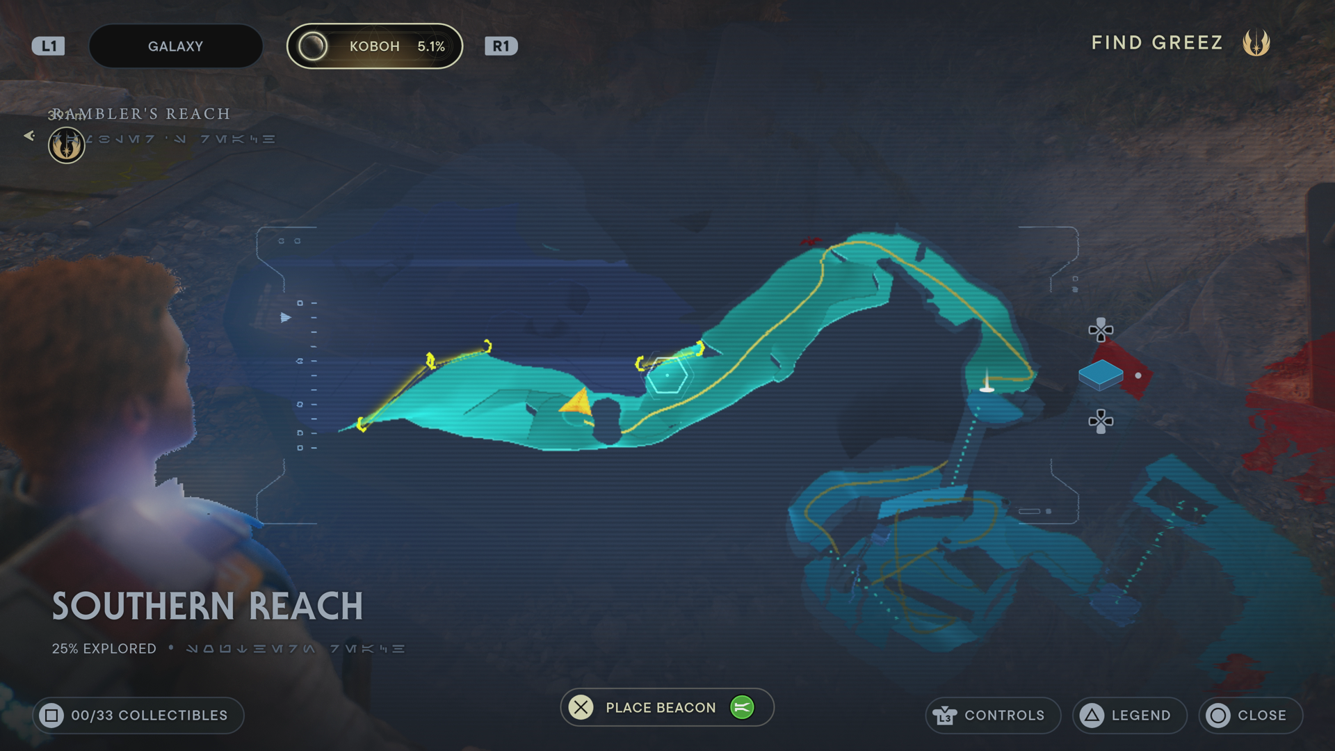 Star Wars Jedi: Survivor Koboh collectibles