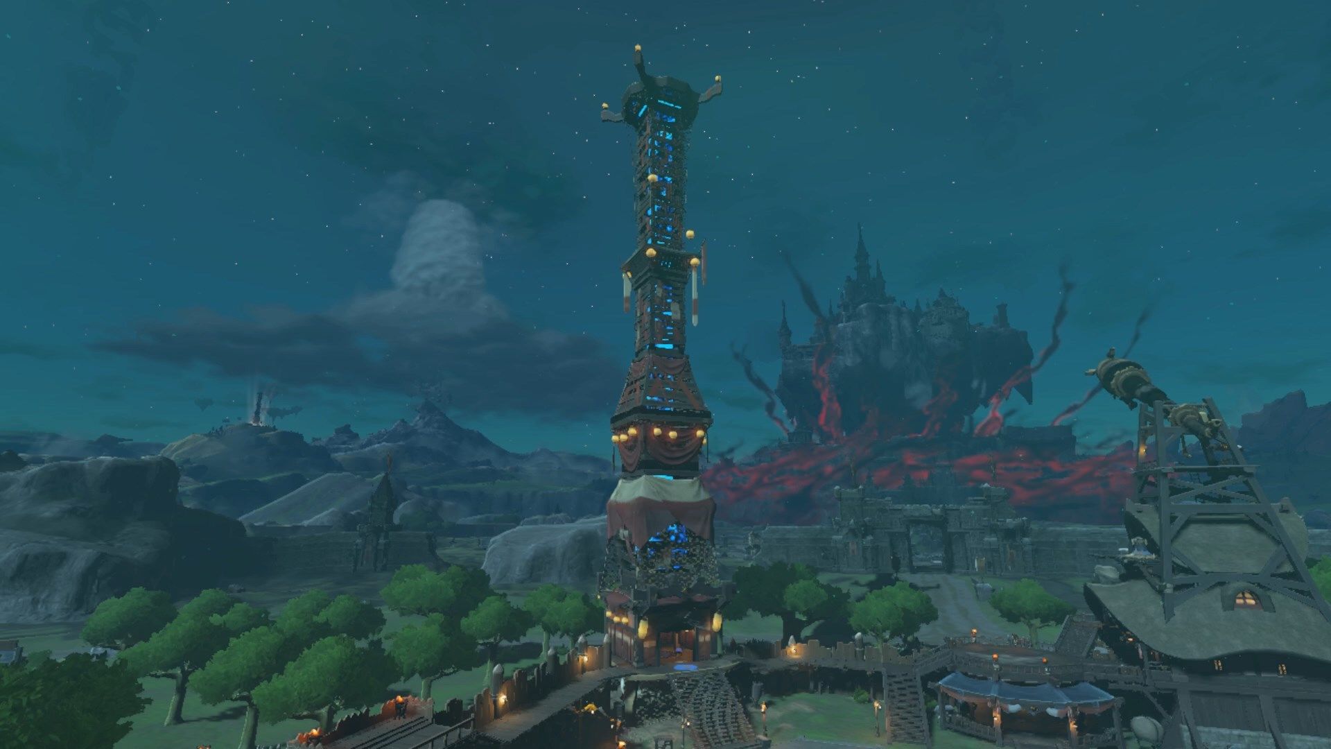 How to activate the Lookout Landing Tower in Zelda Tears of the Kingdom