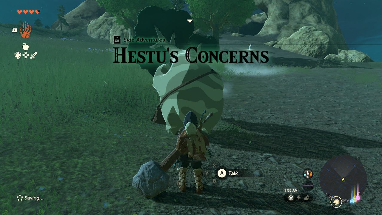 Hestu locations in Zelda: Tears of the Kingdom