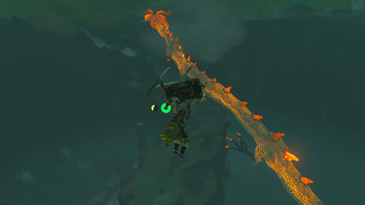 Dragon locations and paths in Zelda: TOTK