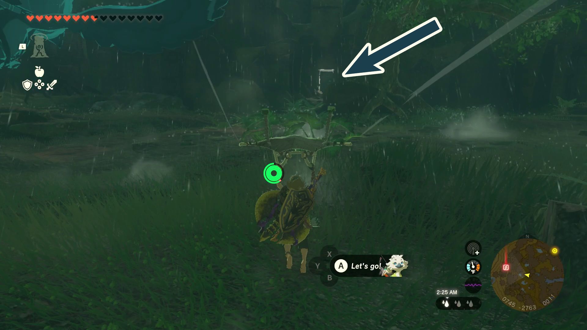 ‘Secret of the Ring Ruins’ quest walkthrough in Zelda: TOTK