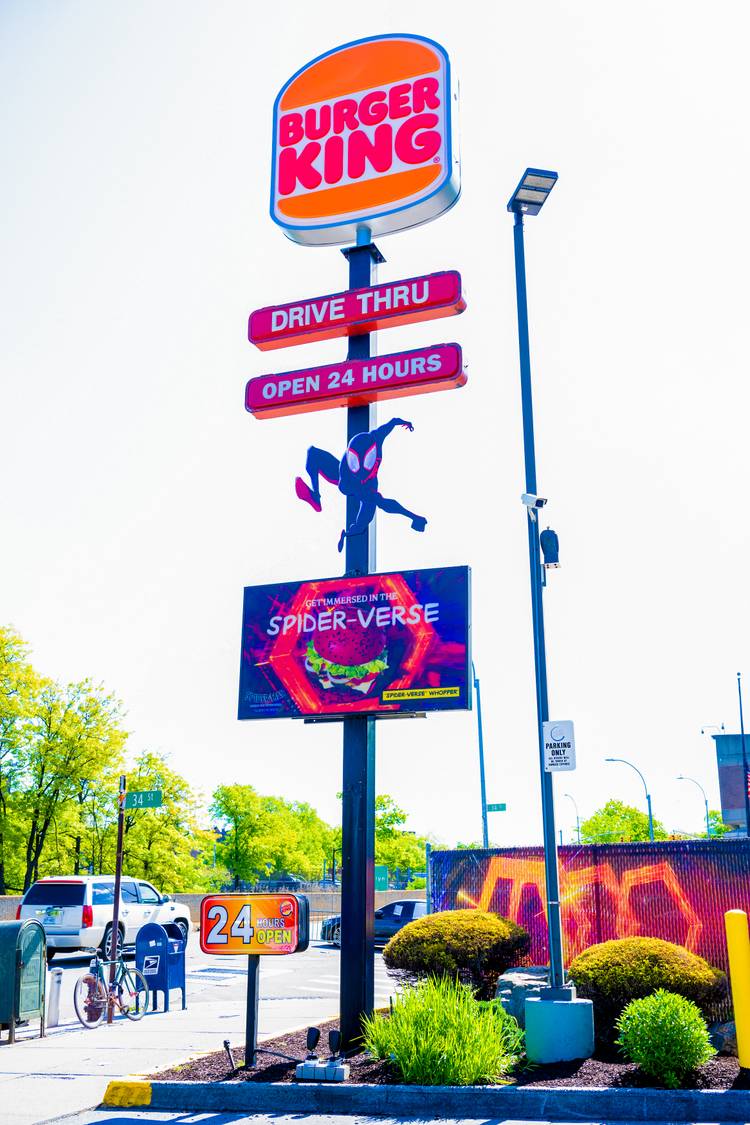 Taste-testing Burger King’s red, non-radioactive Spider-Verse Whopper
