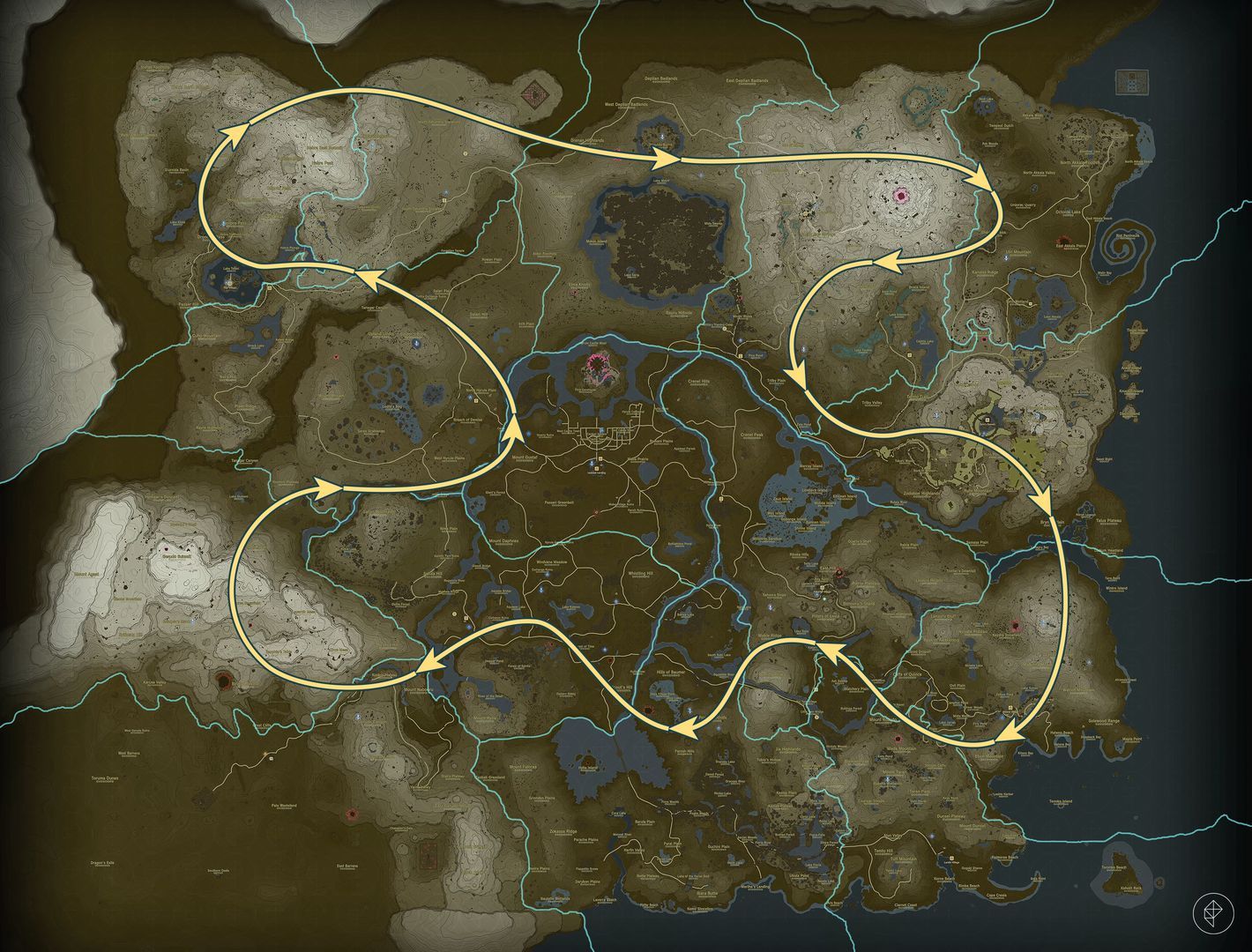 How to find the Light Dragon location in Zelda: TOTK